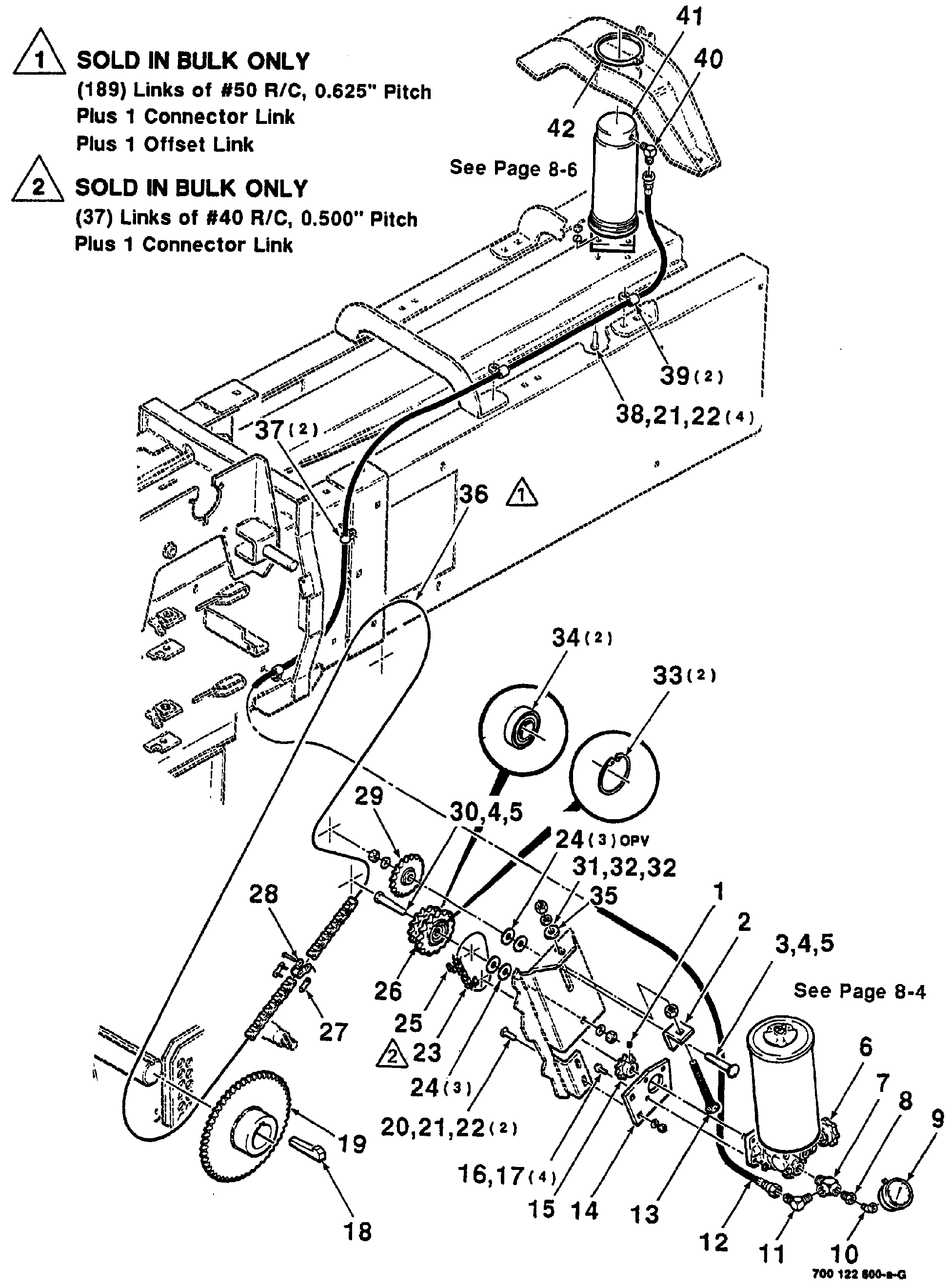 Case IH 8555 - CASE IH RECTANGULAR BALER(01/90 - 12/99) Parts Diagrams