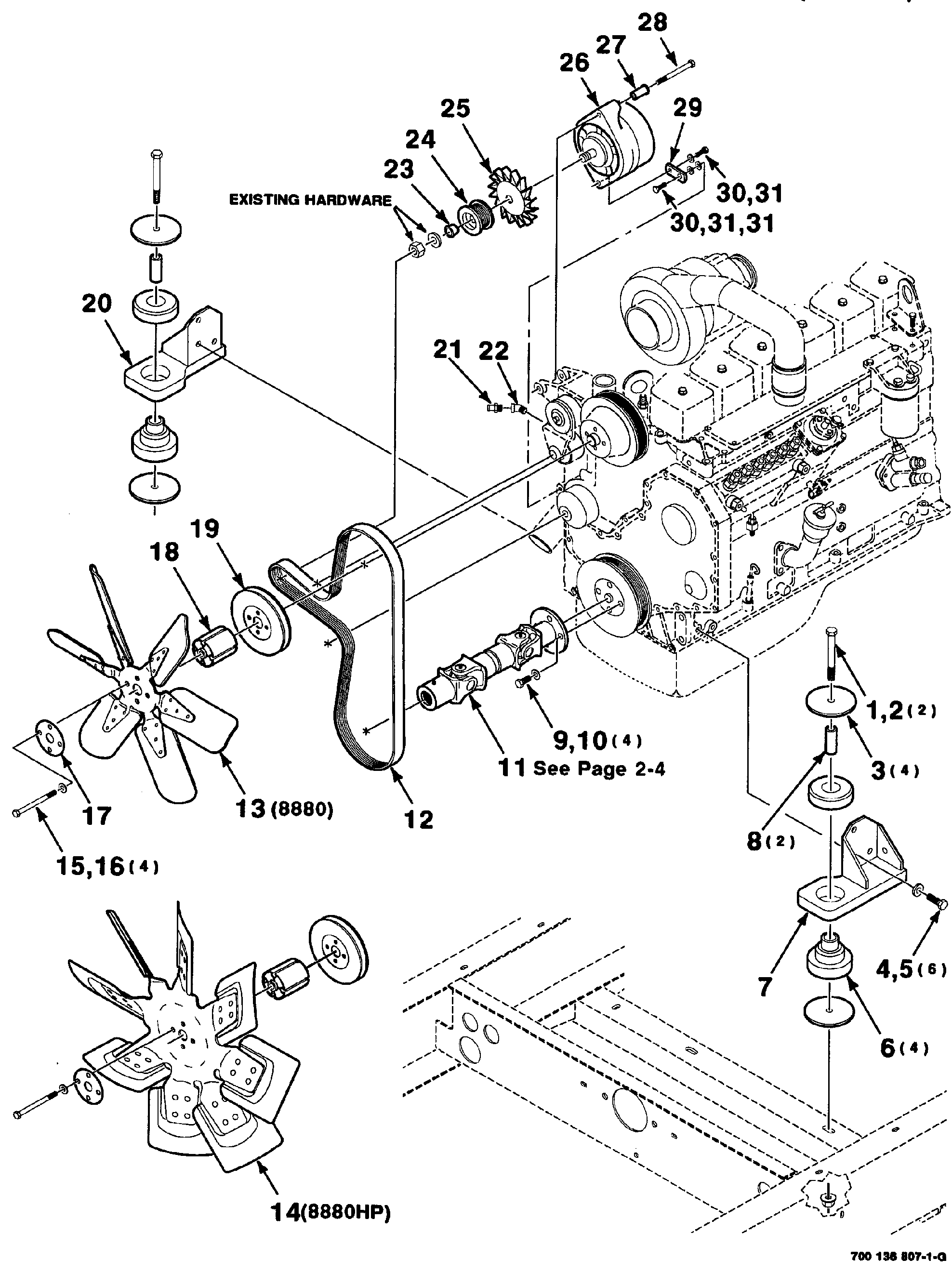 Case IH 8880 - CASE IH SELF-PROPELLED ROTARY WINDROWER TRACTOR(01/99 ...