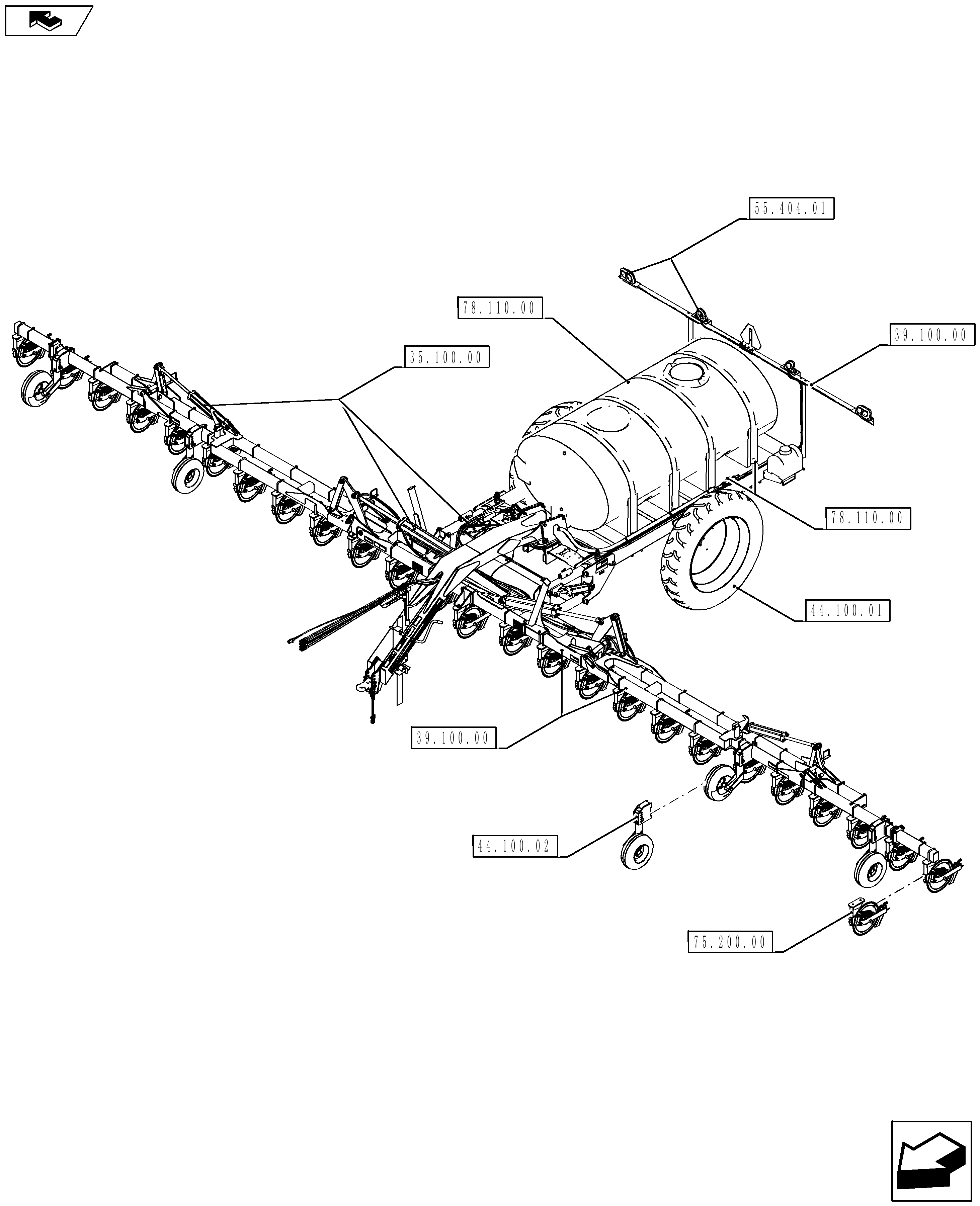Case IH 920 - NUTRI-PLACR(01/12 - ) Parts Diagrams