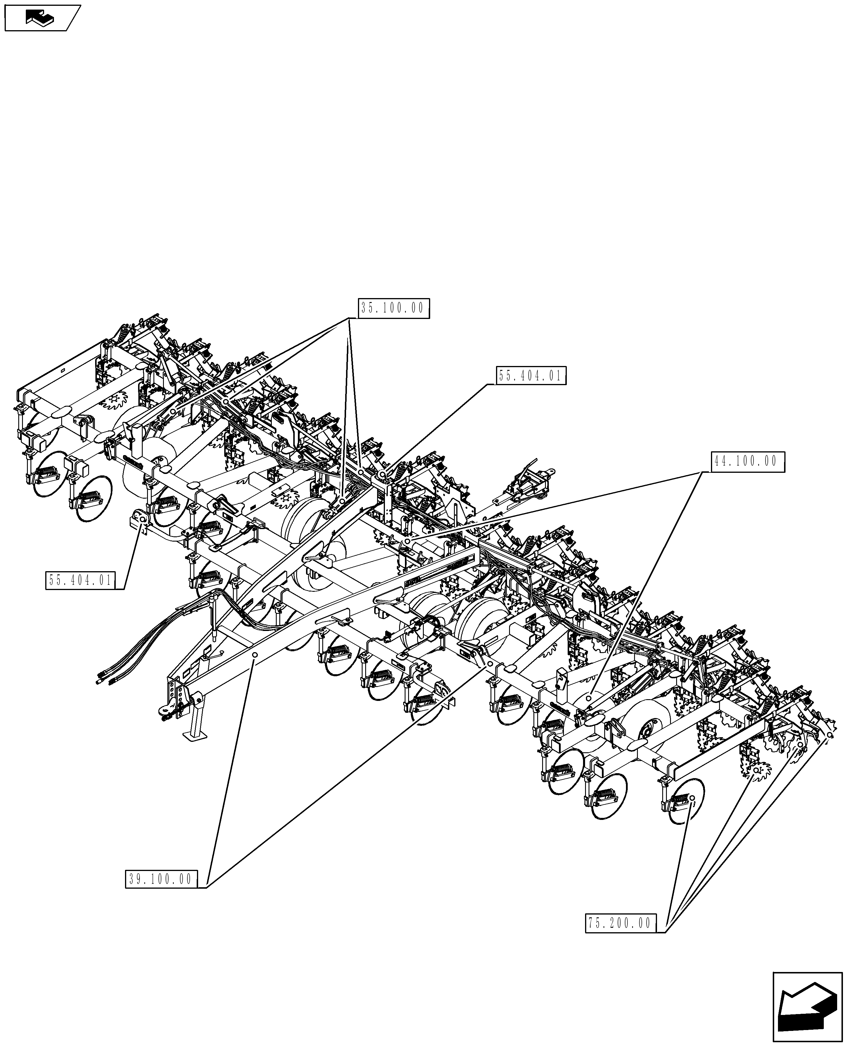 Case IH 950 - NUTRI-TILL'R(01/12 - 07/16) Parts Diagrams