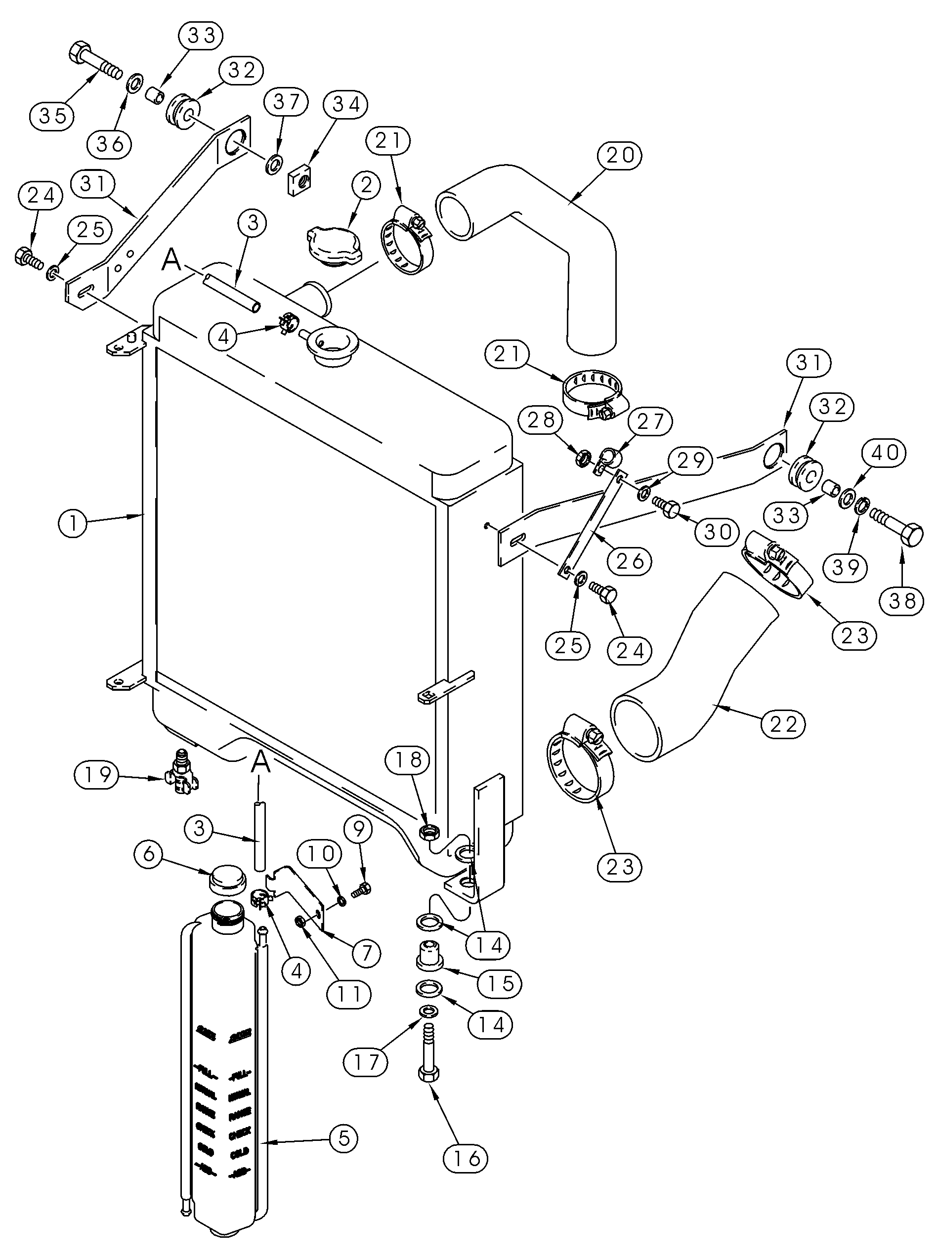 Case IH 95XT - CASE SKID STEER LOADER(07/01 - 12/05) Parts Diagrams