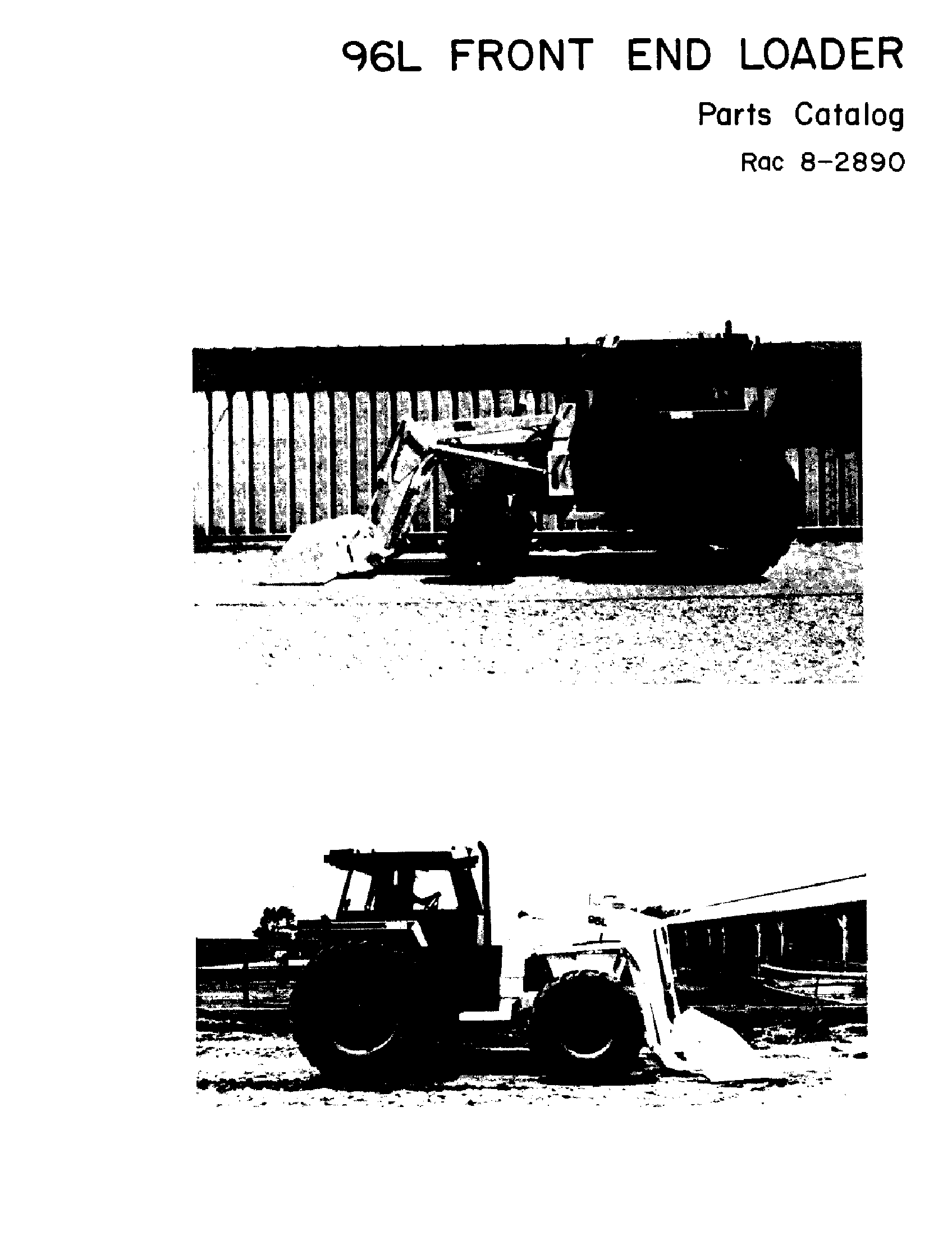 Case IH 96L - CASE FRONT END LOADER(01/75 - 12/96) Parts Diagrams
