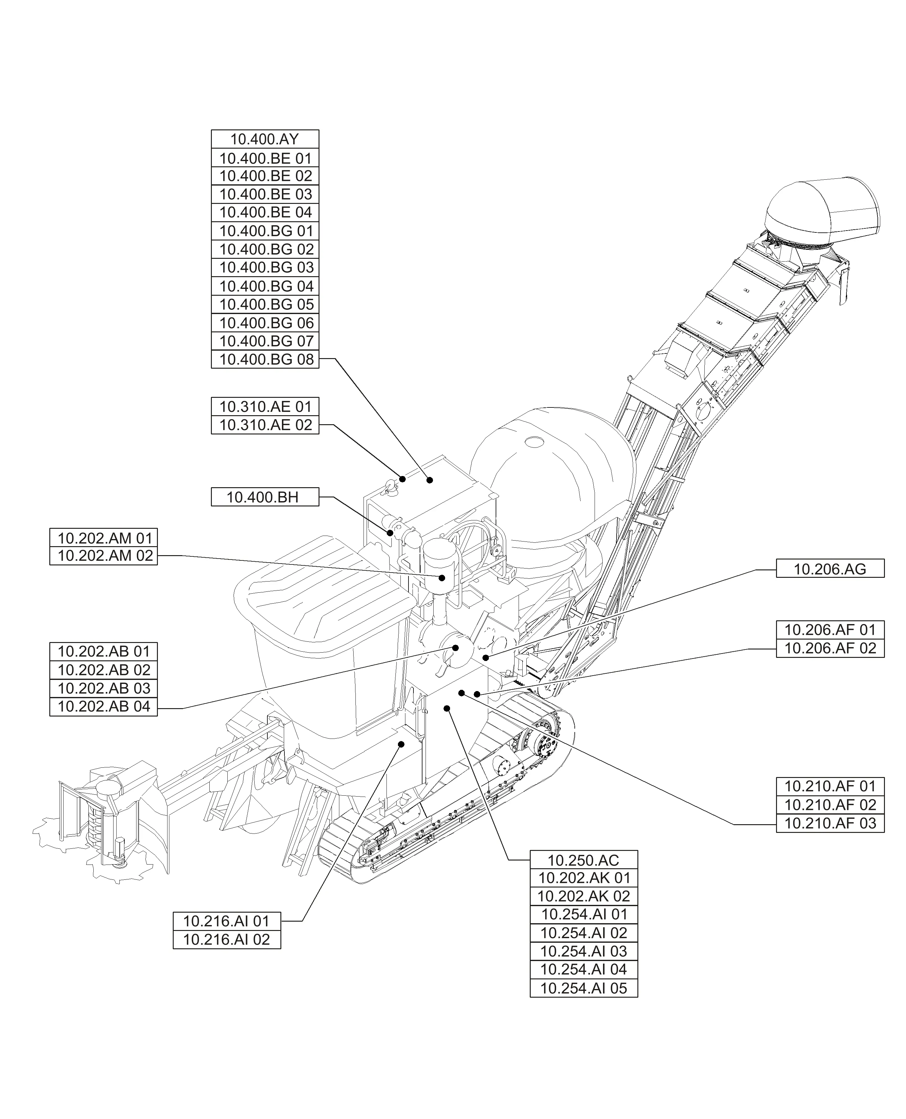 Case IH A8800 - SUGAR CANE HARVESTER (BRAZIL) (TRACK MACHINE) - ASN ...
