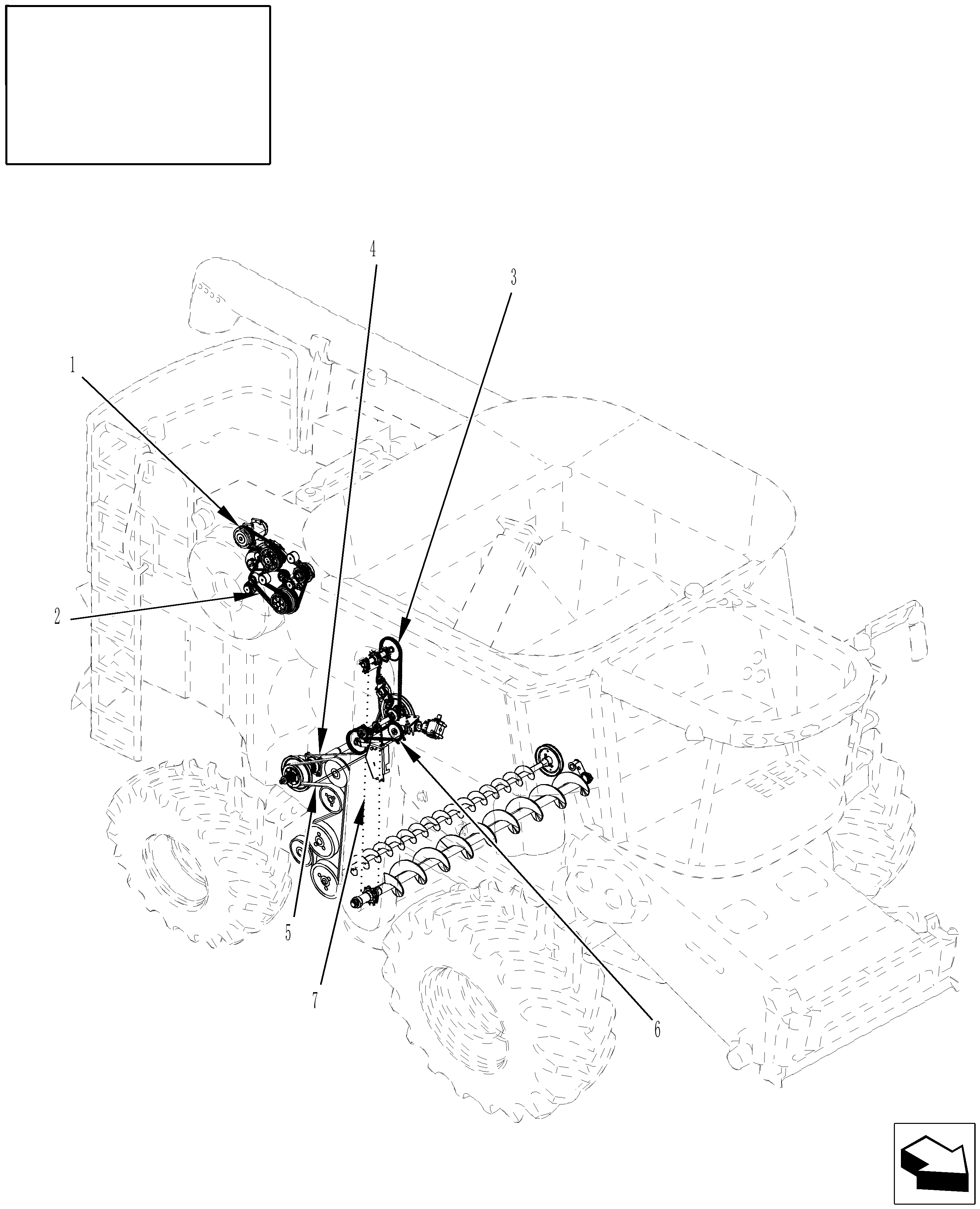 Case IH AFX8010 - AXIAL-FLOW COMBINE(03/03 - 09/06) Parts Diagrams