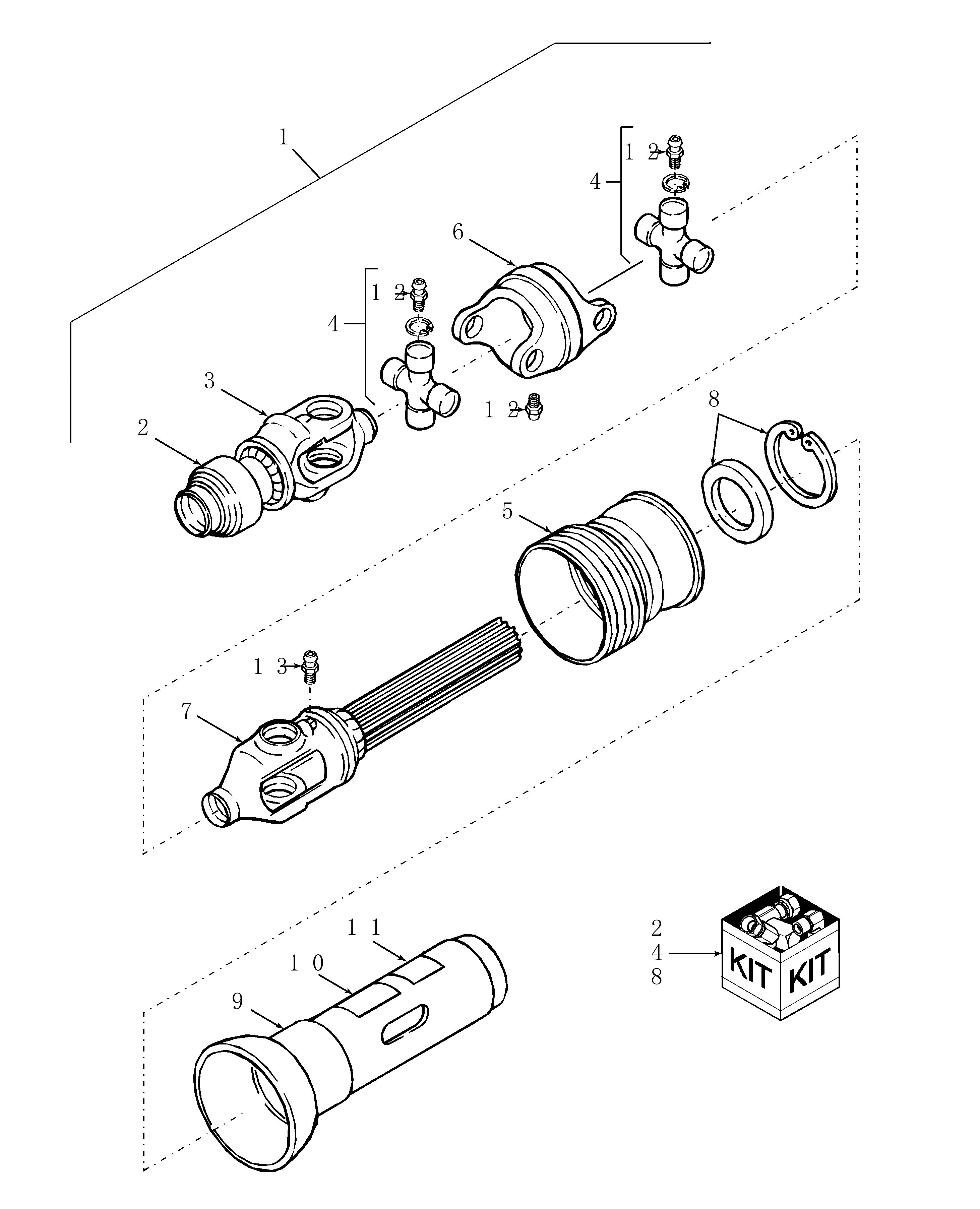 Case IH DCX91 - DISC MOWER CONDITIONER(02/05 - 12/06) Parts Diagrams