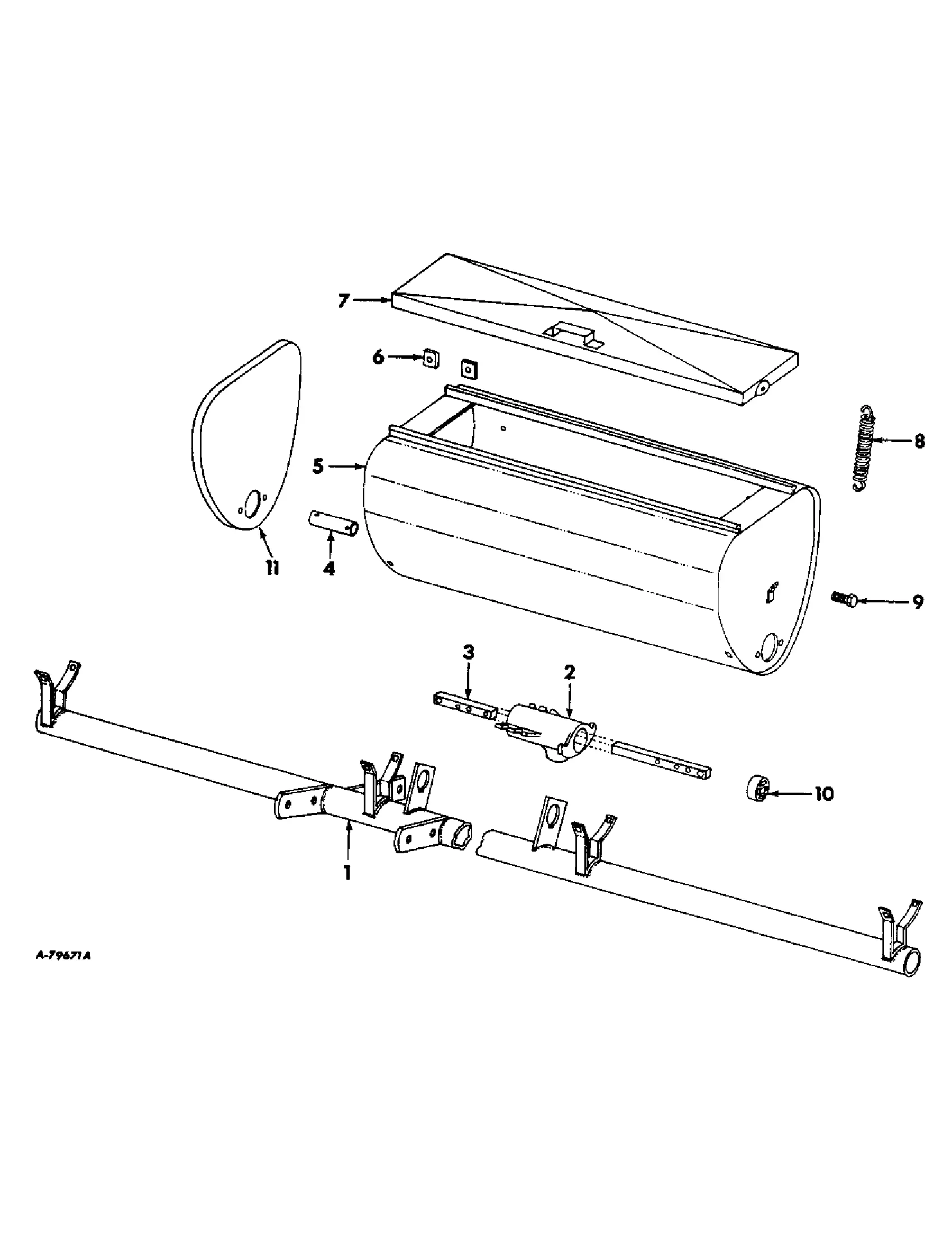 Case IH DRY - FERTILIZER UNITS (4-ROW SLOW-FEED & FAST-FEED)(01/63 - 12 ...