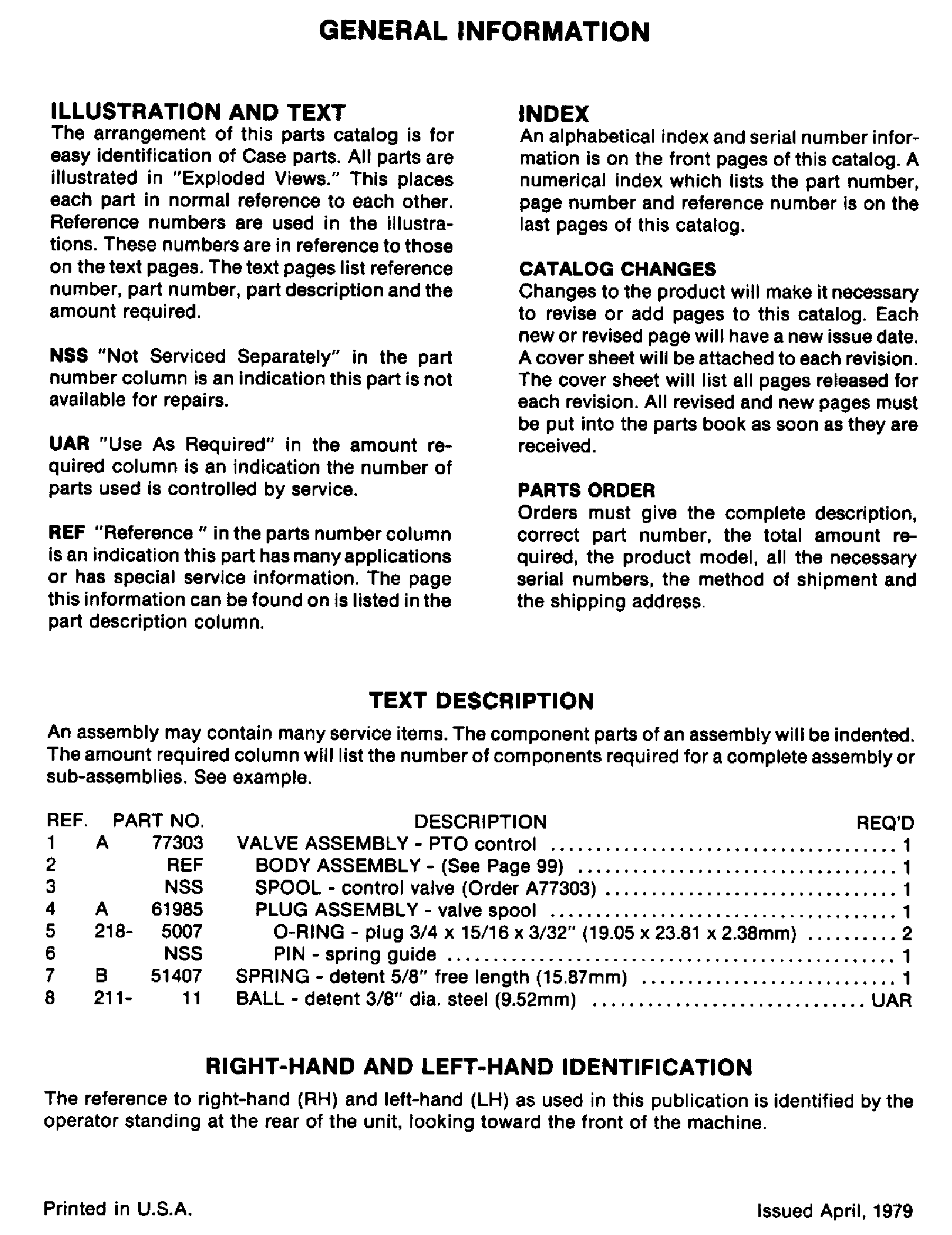 Case IH E30 - CASE DISK HARROW(01/72 - 12/80) Parts Diagrams