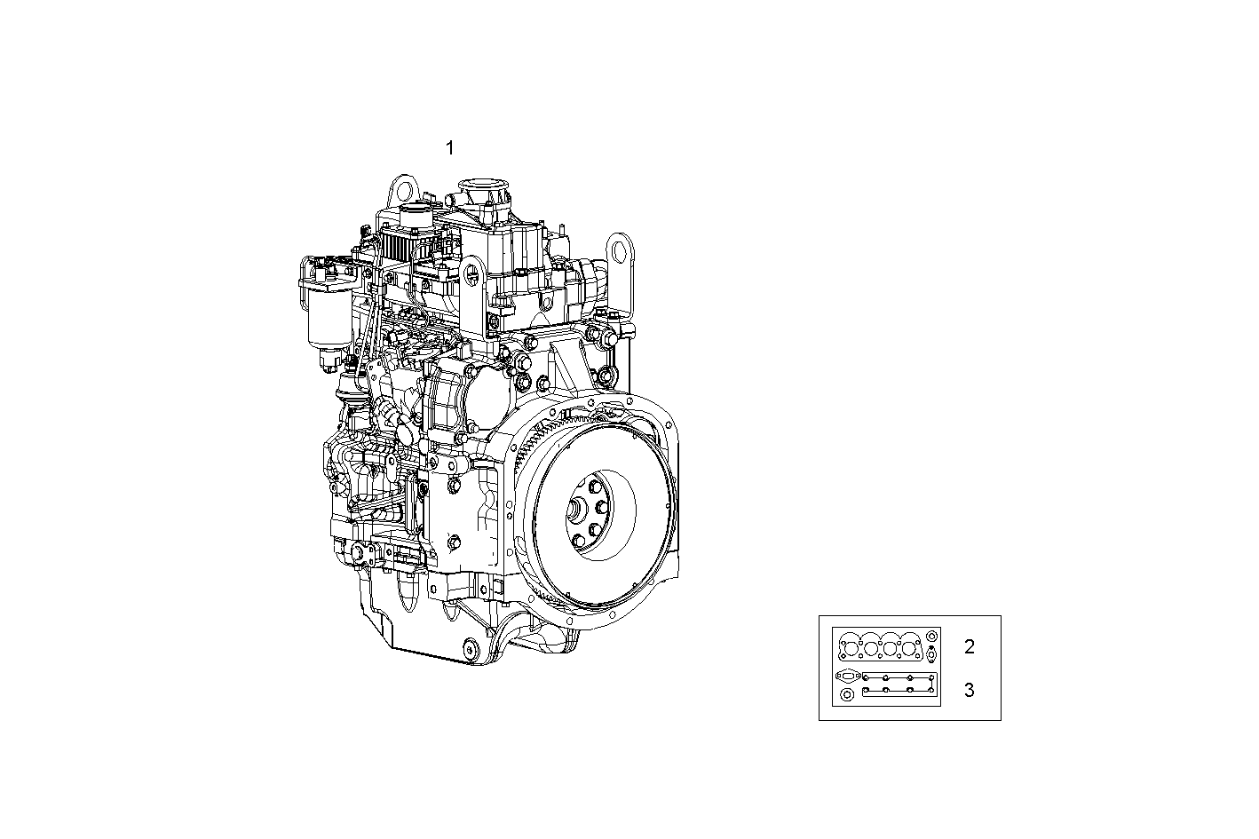 Case IH F4CE0304B D601 - ENGINE PN 504092509 - 41KW(01/04 - 12/05 ...