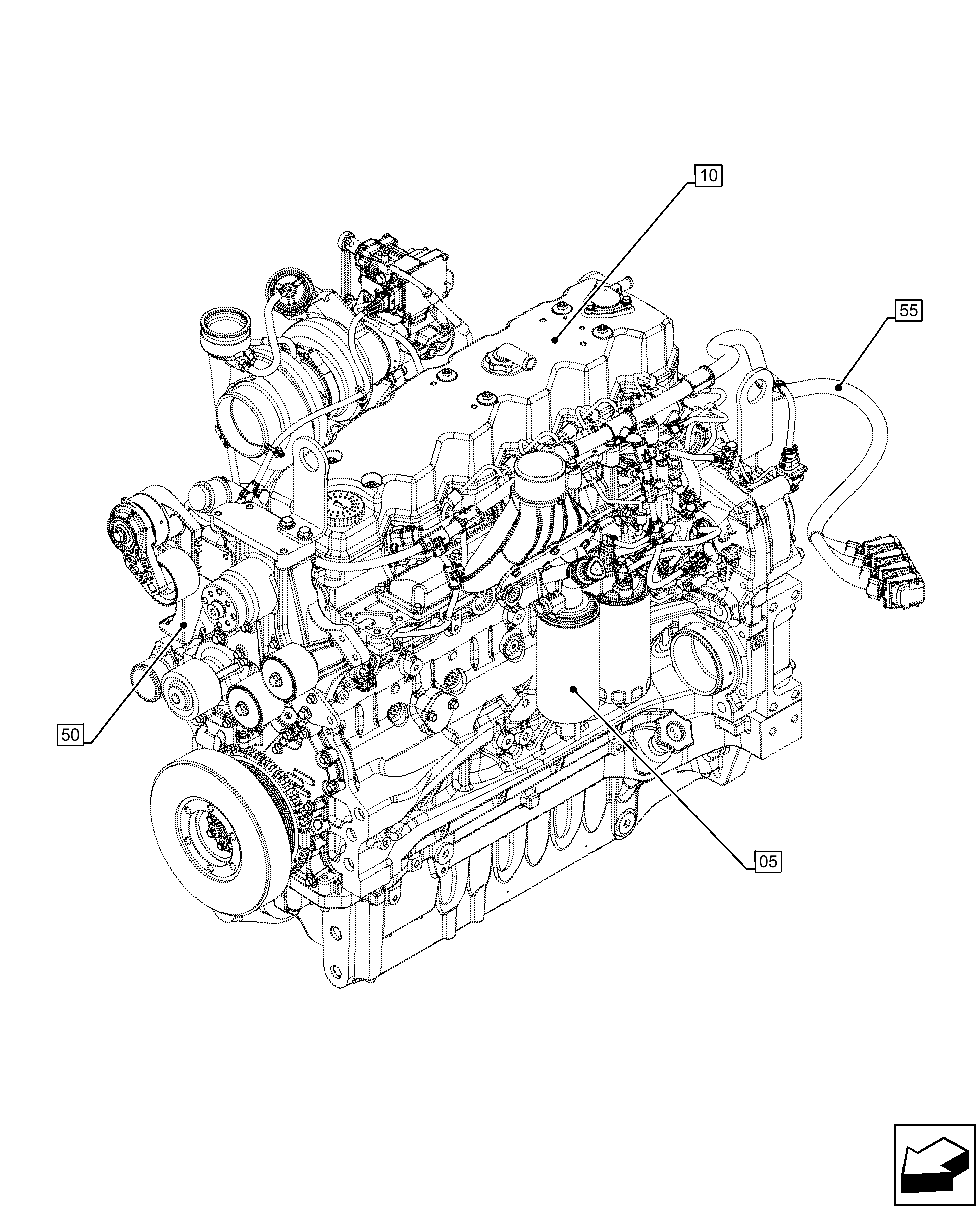 Case IH F4DGE6137 V002 - ENGINE PN 5802708084 - 147KW(06/19 - ) Parts ...