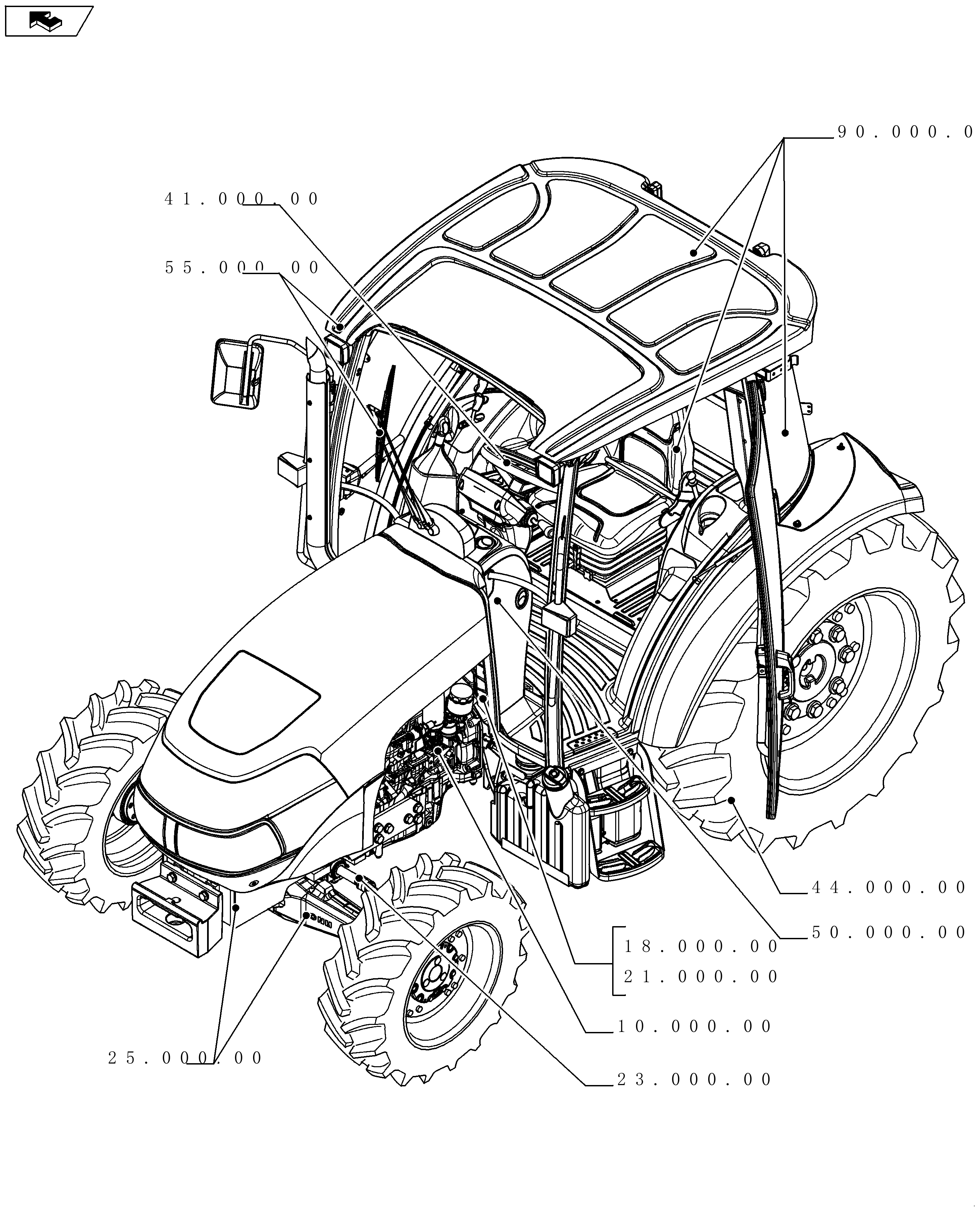 Case IH FARMALL 75C - TRACTOR(09/11 - ) Parts Diagrams