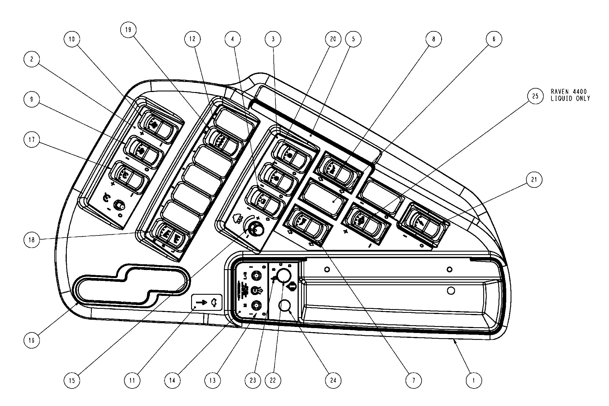 Case IH FLX810 - FLEX-AIR APPLICATOR(10/03 - 08/09) Parts Diagrams