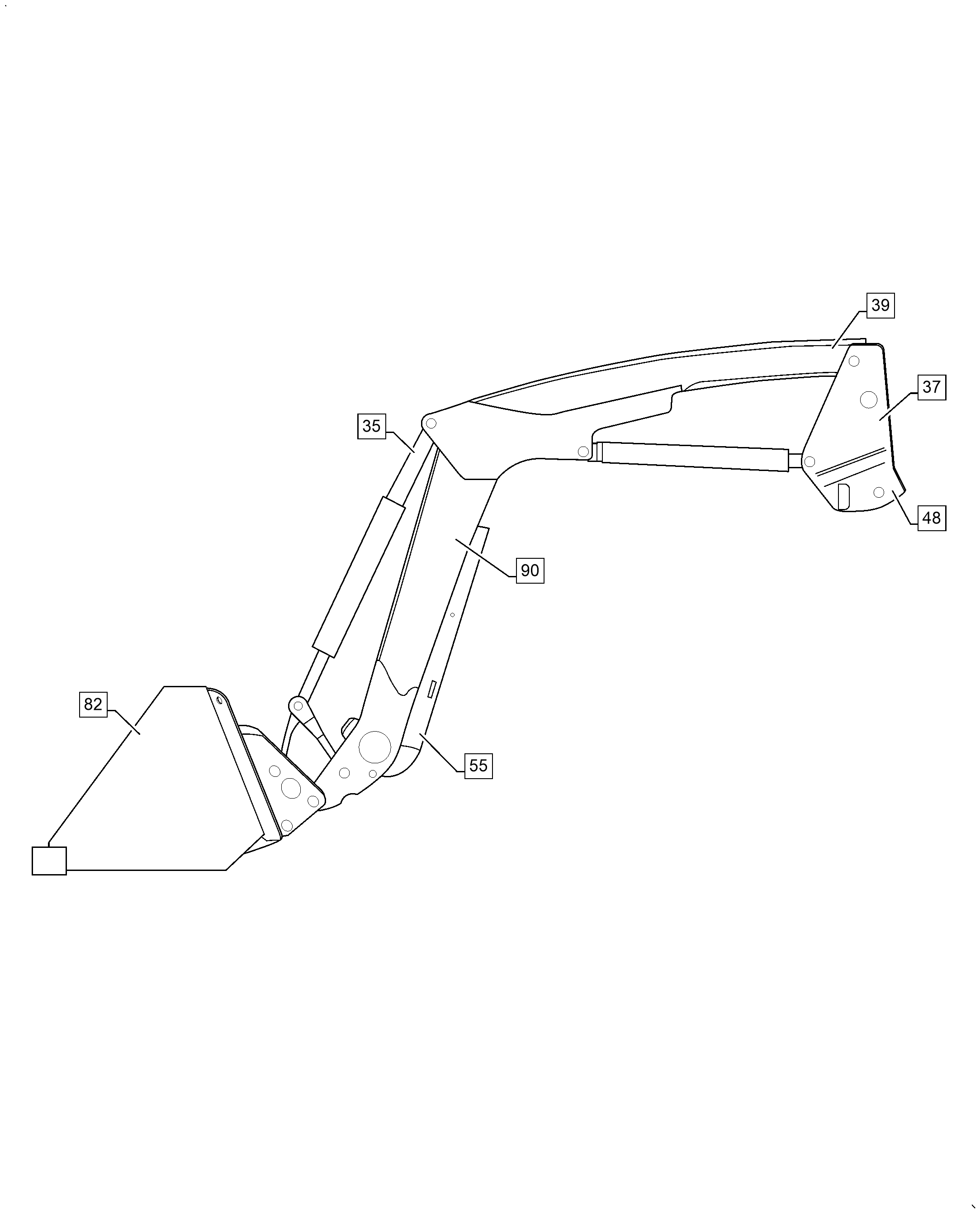 Case IH L103 - FRONT END LOADER - MY18(01/18 - ) Parts Diagrams