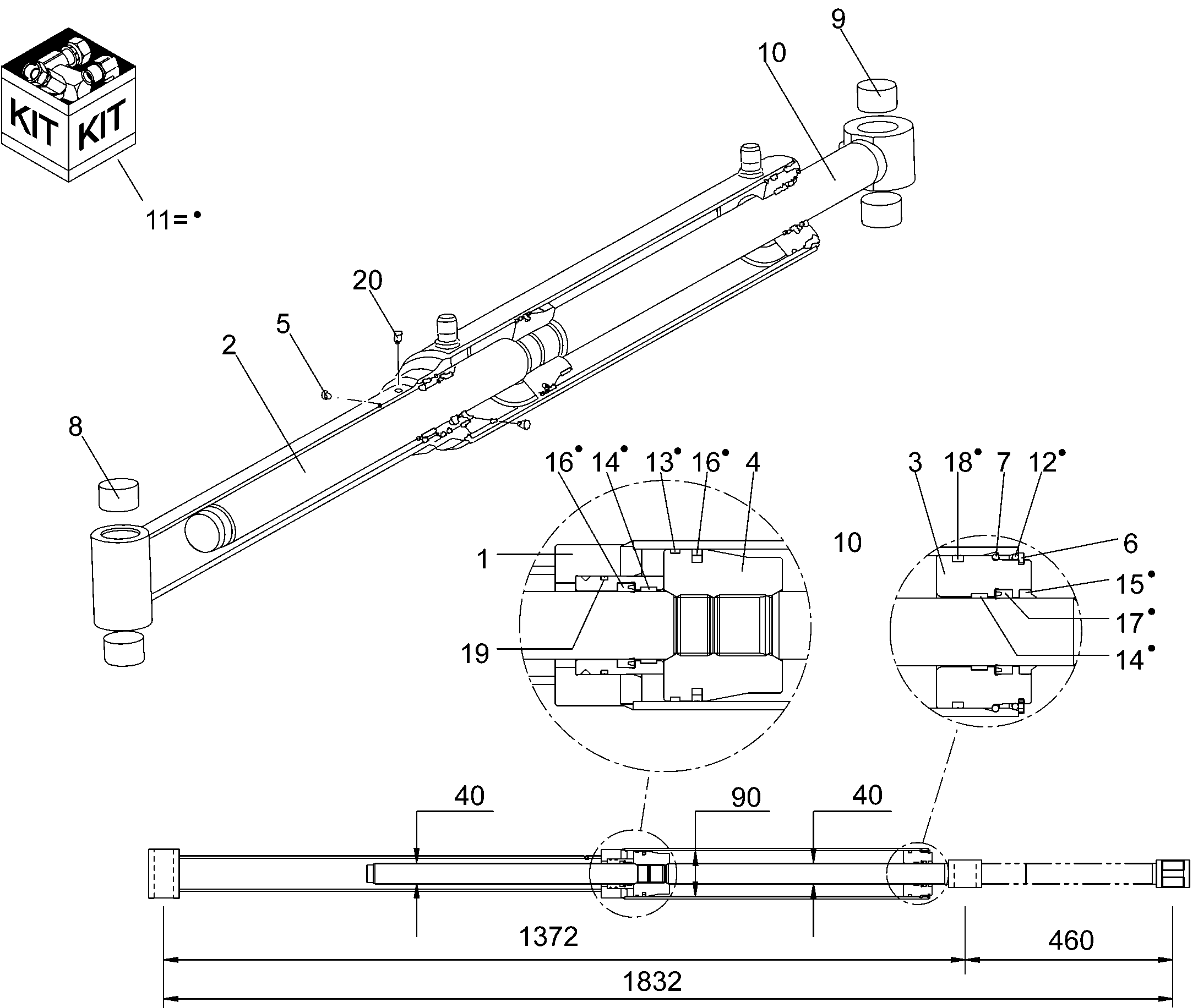 Case IH L750 - FRONT END LOADER(05/07 - 12/12) Parts Diagrams