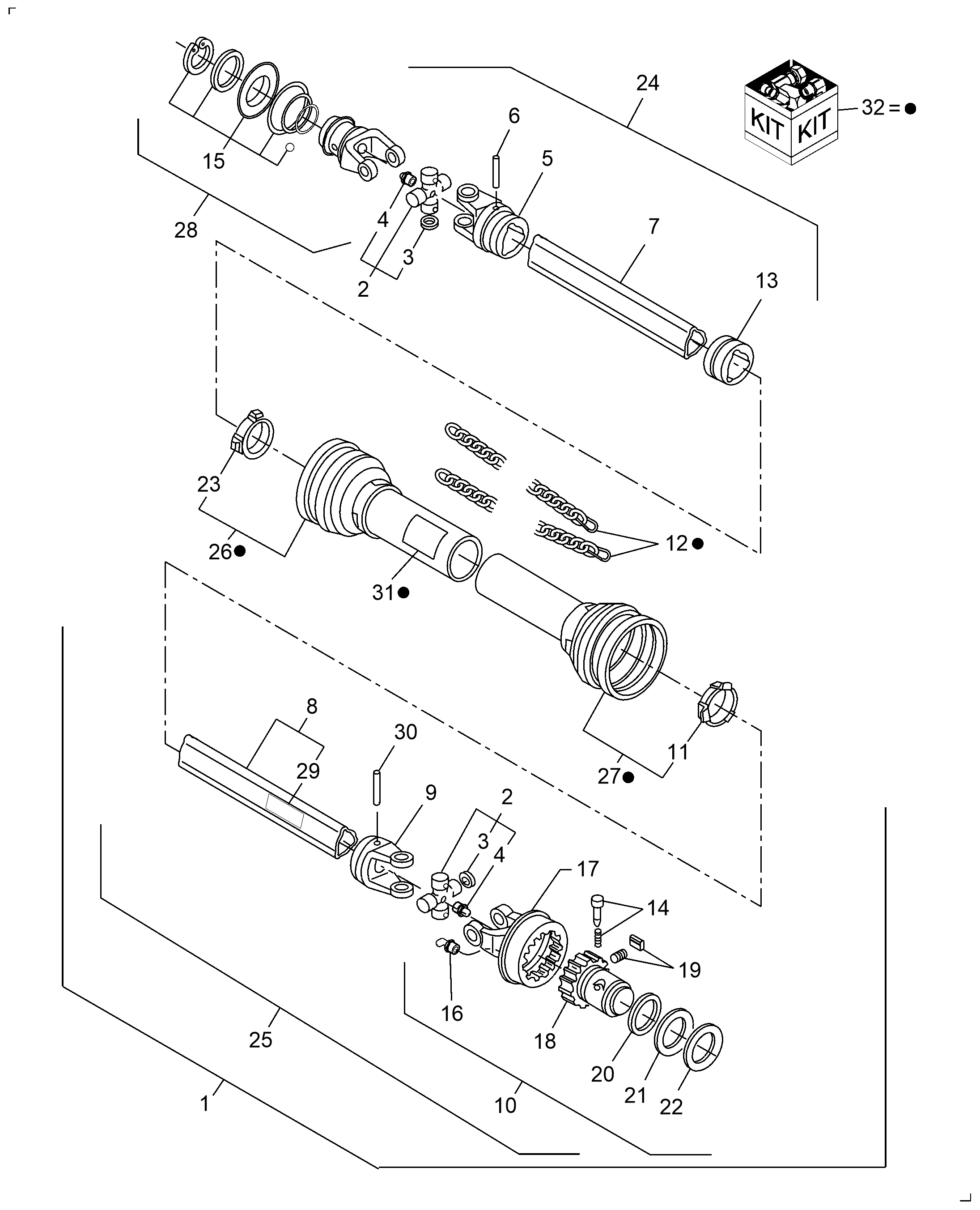 Case IH MD82 - DISC MOWER(08/08 - 09/14) Parts Diagrams
