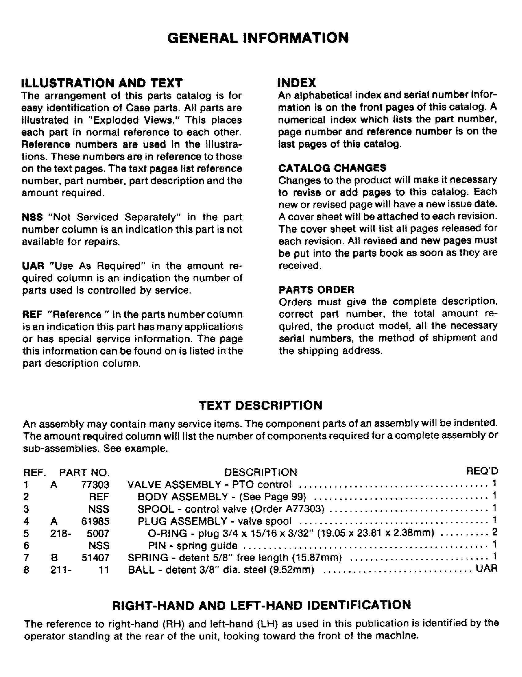 Case IH SC11 - CASE SOIL CONTROLLER(01/80 - 12/83) Parts Diagrams