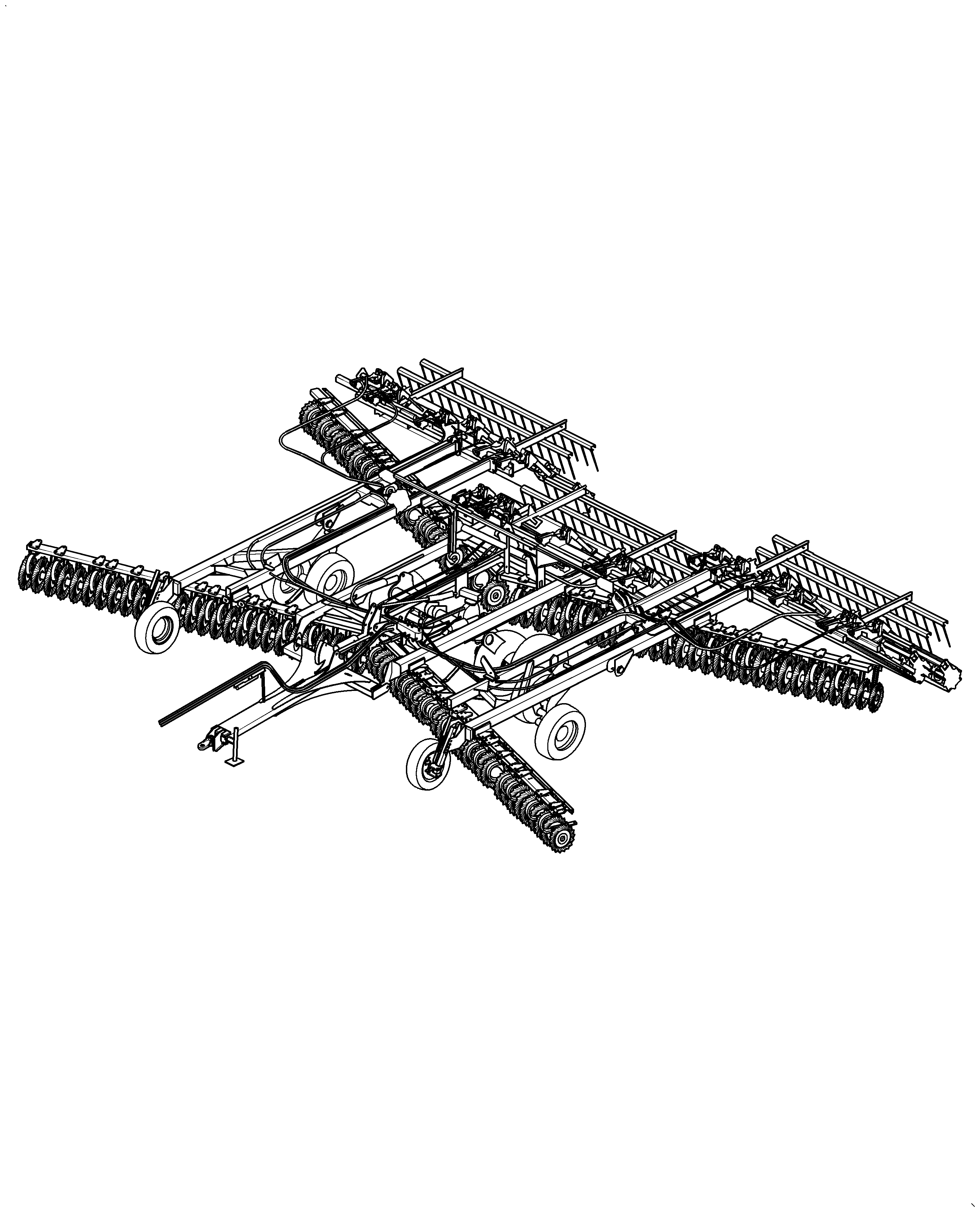 Case IH TRUE-TANDEM 375 - DISC HARROW 25FT CUSHION 9IN SPACING(03/15 ...