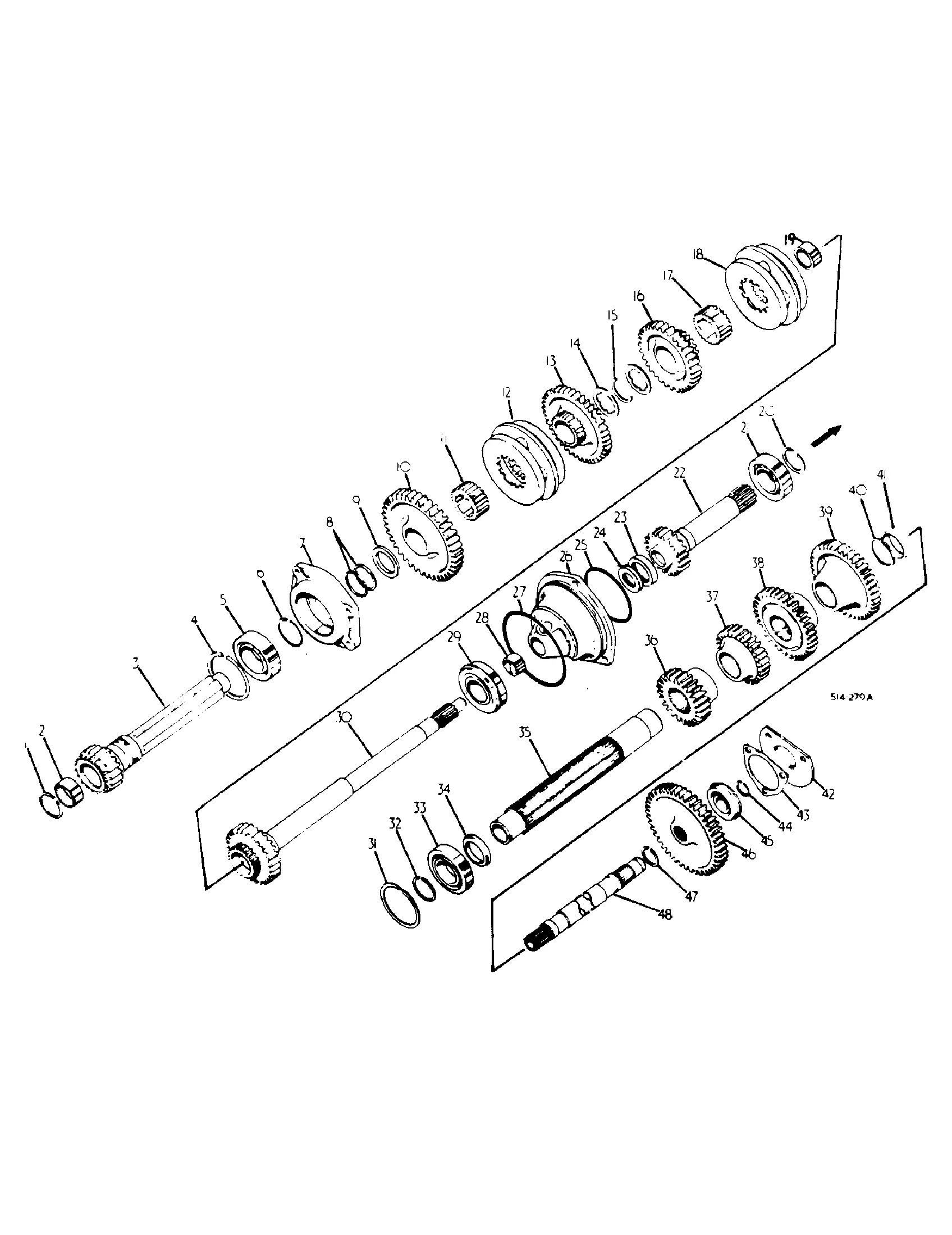 Case IH 278 - INTERNATIONAL TRACTOR(01/78 - 12/81) Parts Diagrams