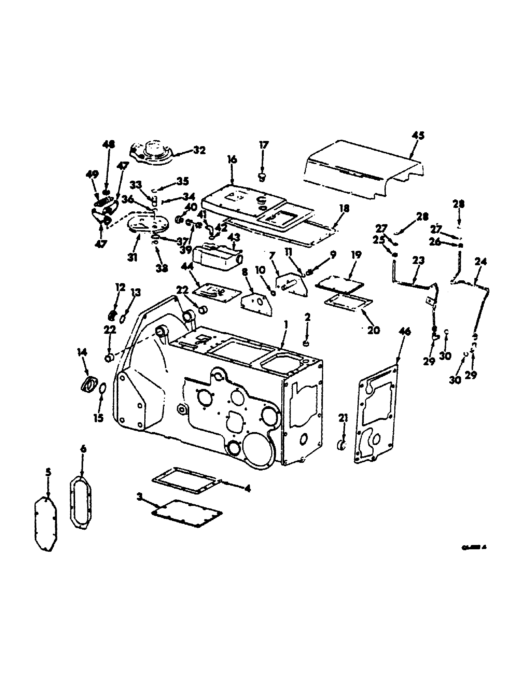 Case IH 474 - INTERNATIONAL DIESEL TRACTOR(01/73 - 12/74) Parts Diagrams