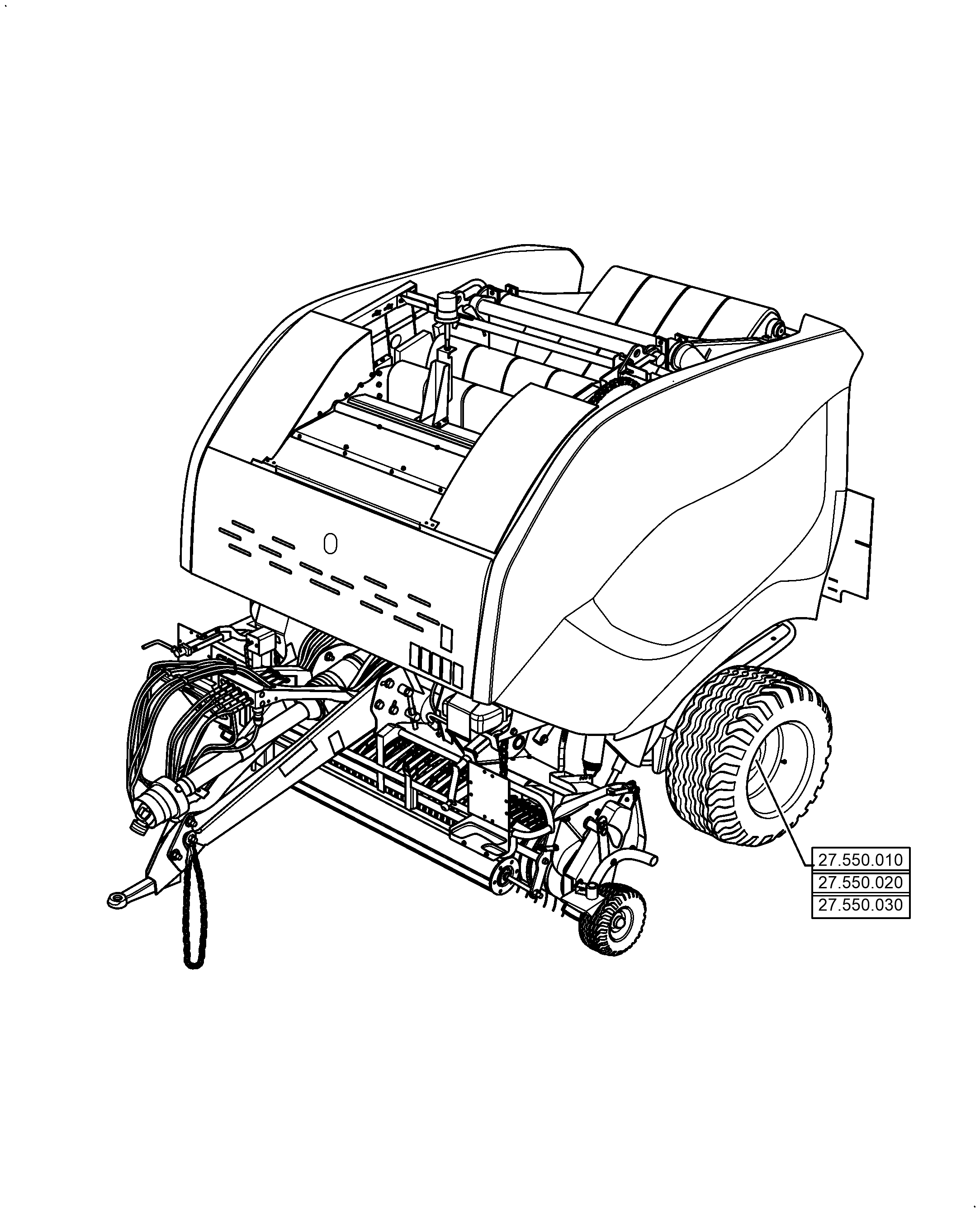 Case IH RB456 HD PRO ROTOR FEEDER 03/22 Parts Diagrams