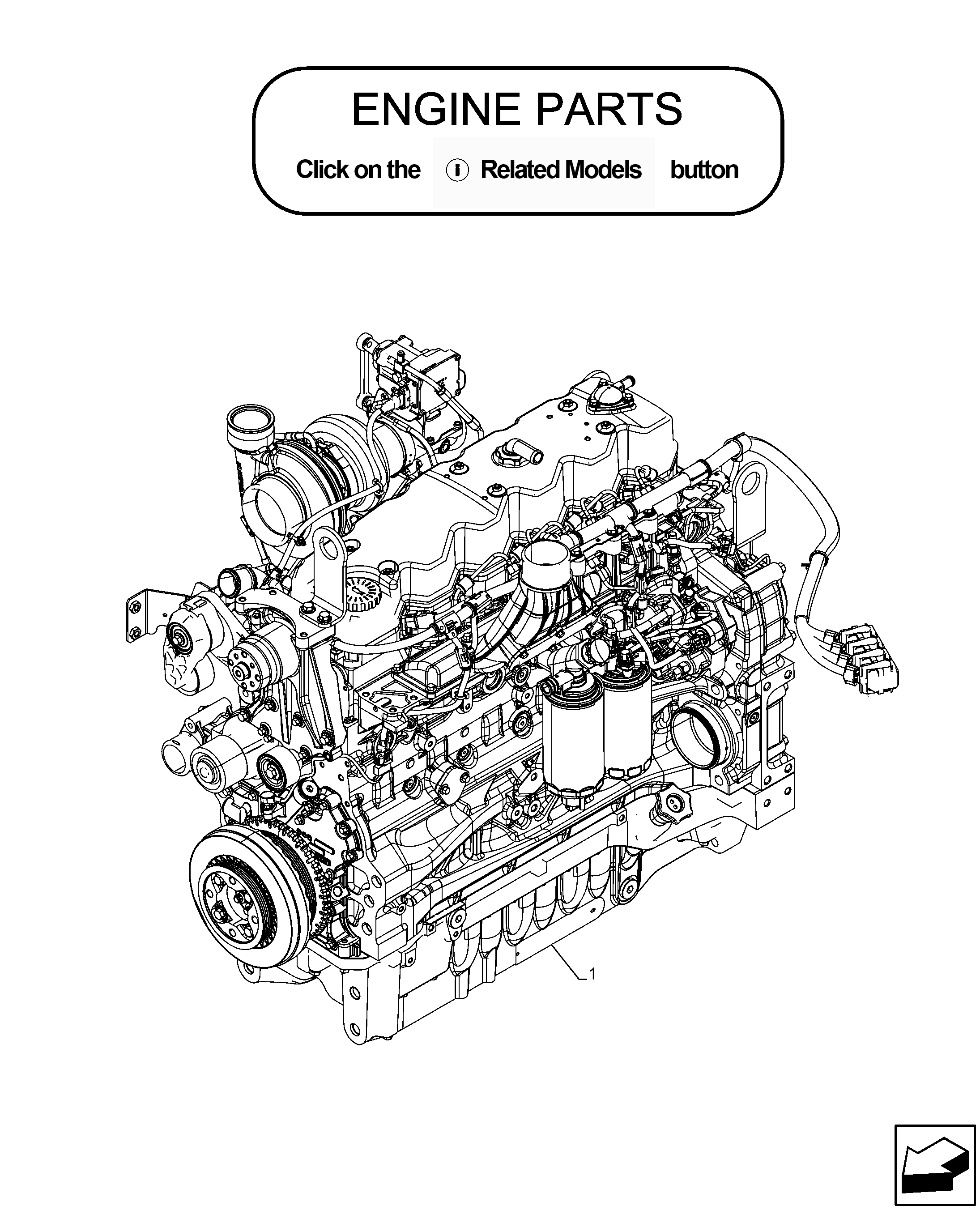 Case IH PUMA 175 CVXDRIVE - STAGE V (MY22) - BAS 10/22 Parts Diagrams