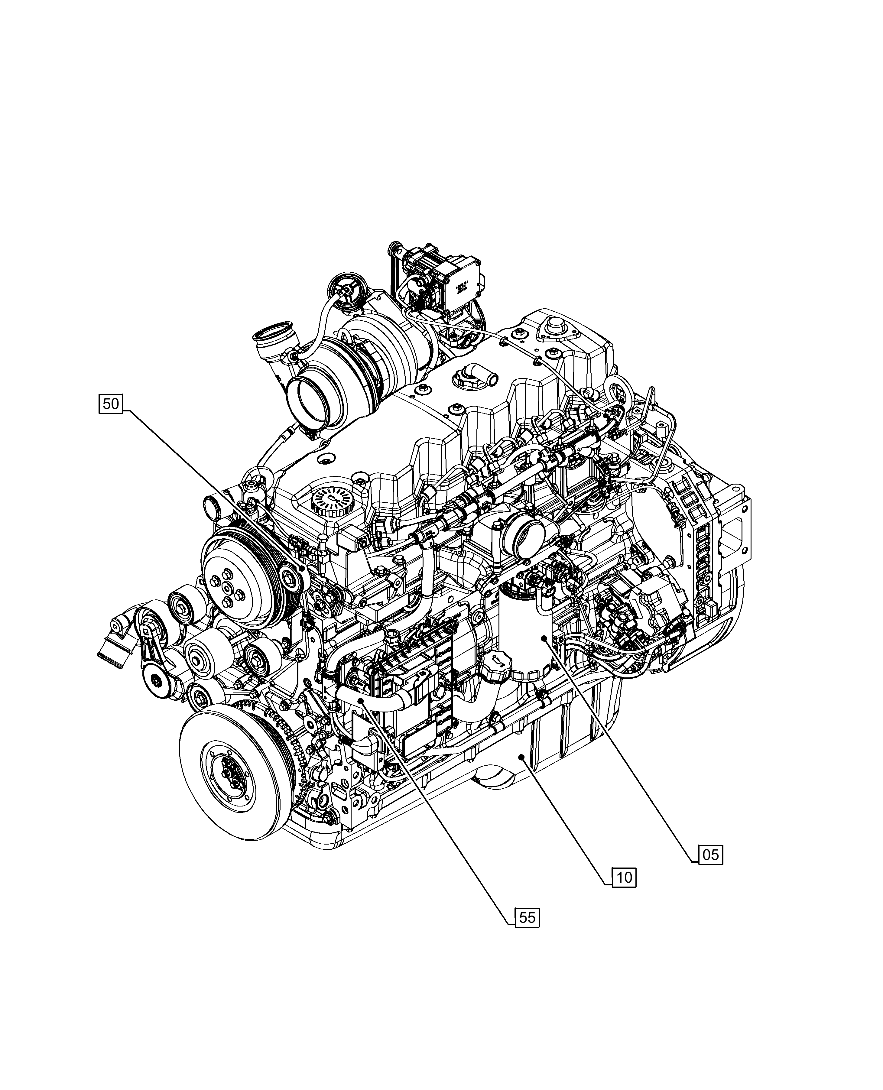 Case IH F4HGE613F V001 ENGINE PN 5802453259 - 169KW 12/18 12/20 Parts ...