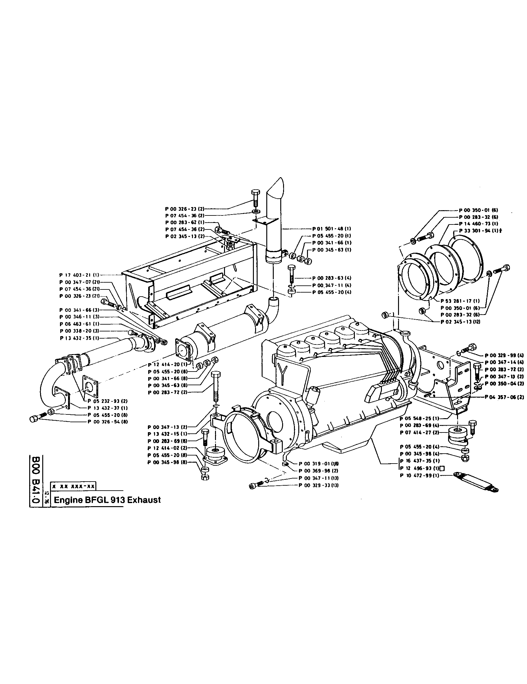 Case IH 160CK POCLAIN CRAWLER EXCAVATOR 03/76 12/82 Parts Diagrams