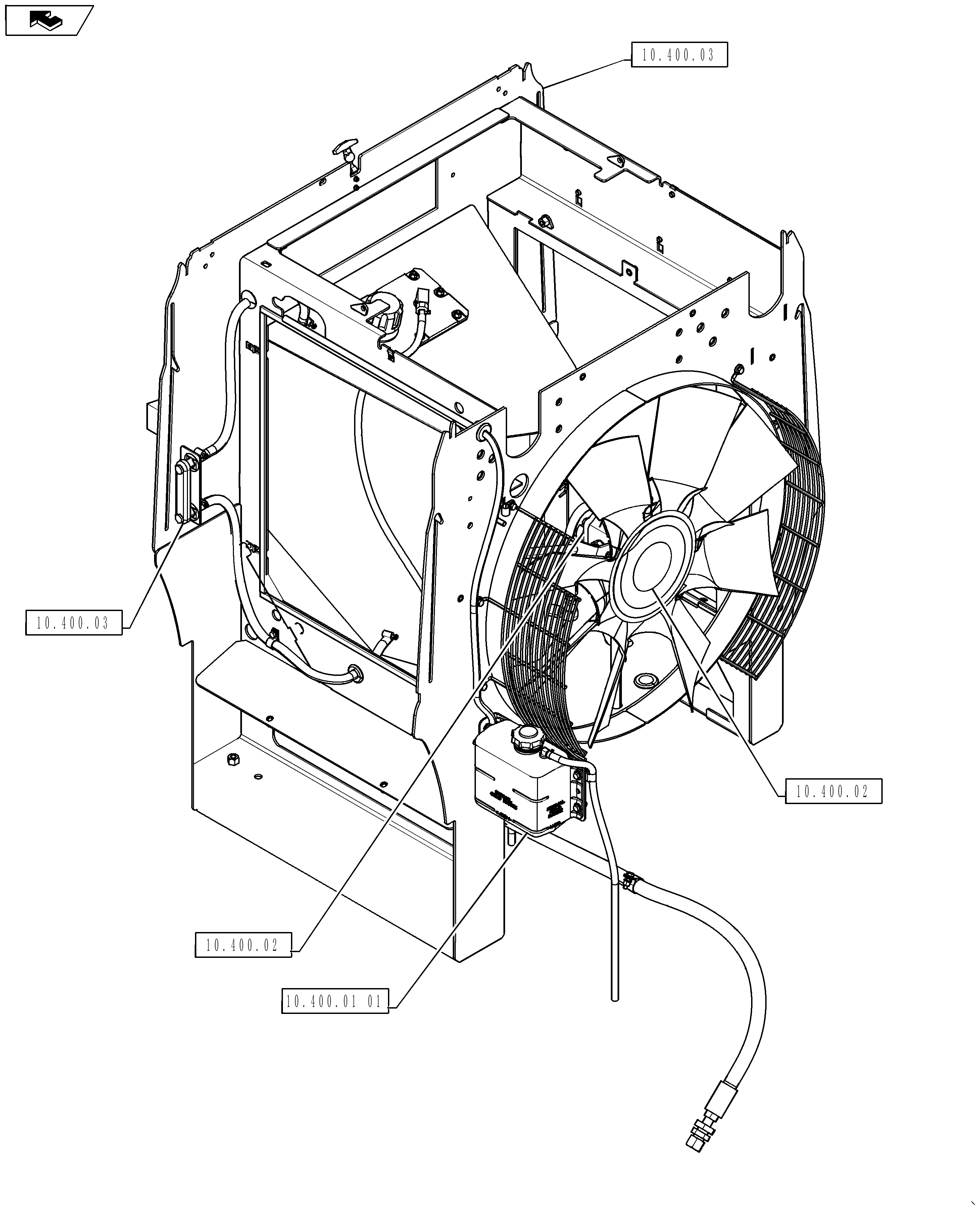 Case IH 521F WHEEL LOADER - TIER 4 (NA) 01/12 01/16 Parts Diagrams
