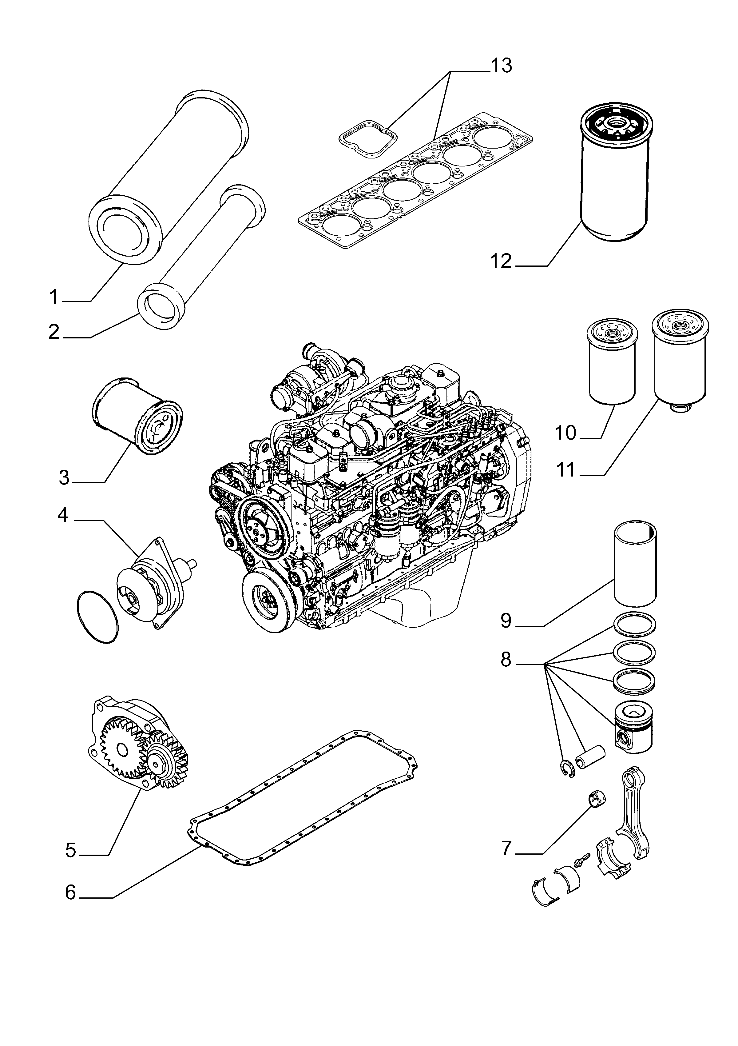 Case IH 885 MOTOR GRADER TIER 0 - TIER 2 (BR) - ASN N8AF05114 01/08 12/ ...