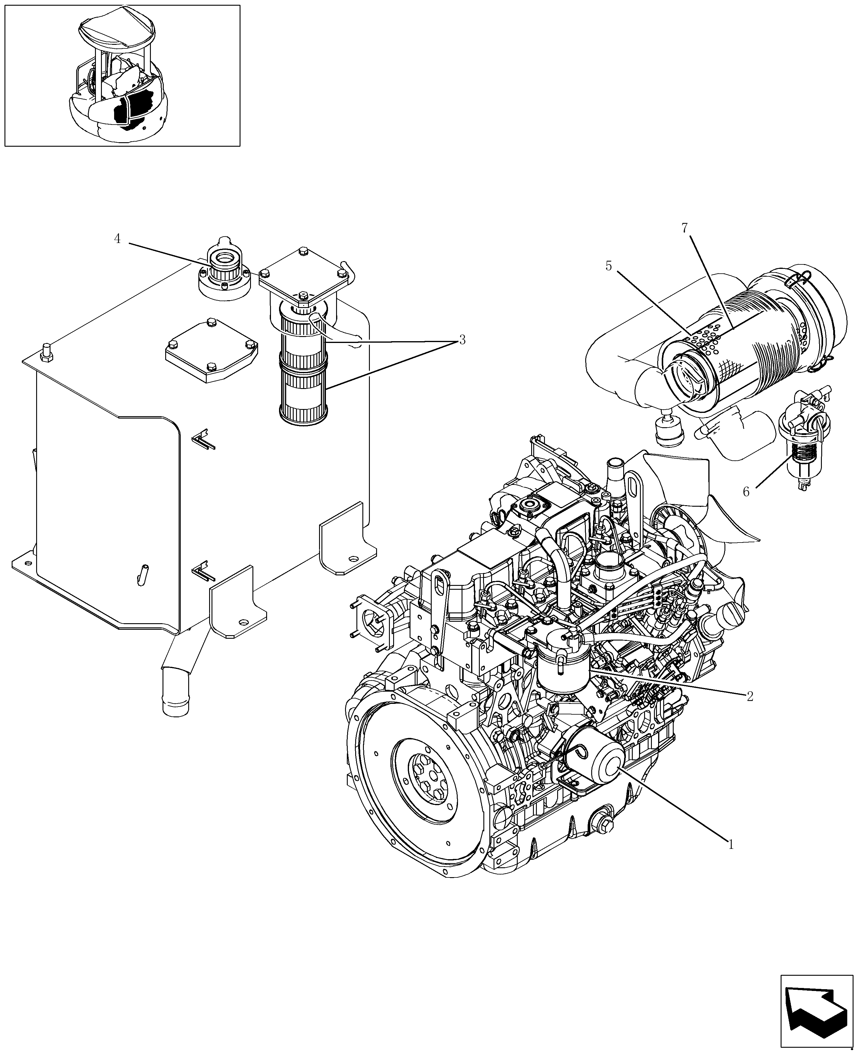 Case IH CX50B MINI CRAWLER EXCAVATOR - BTW PW11-30001 - PW12-40000 01/ ...