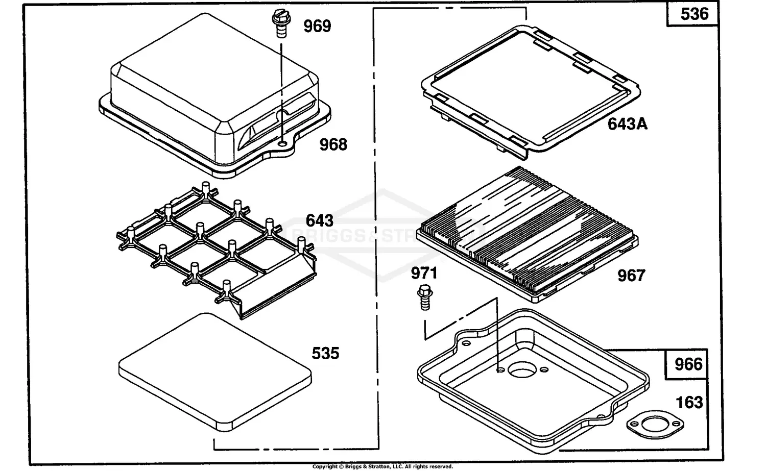Briggs & Stratton 080202-2221-01 Parts Diagrams