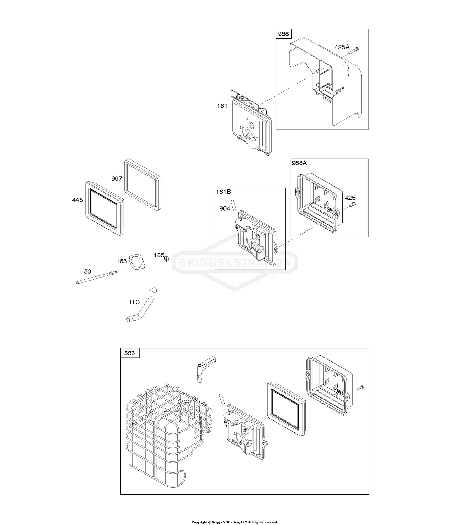 Briggs & Stratton 201332-0036-e9 Parts Diagrams