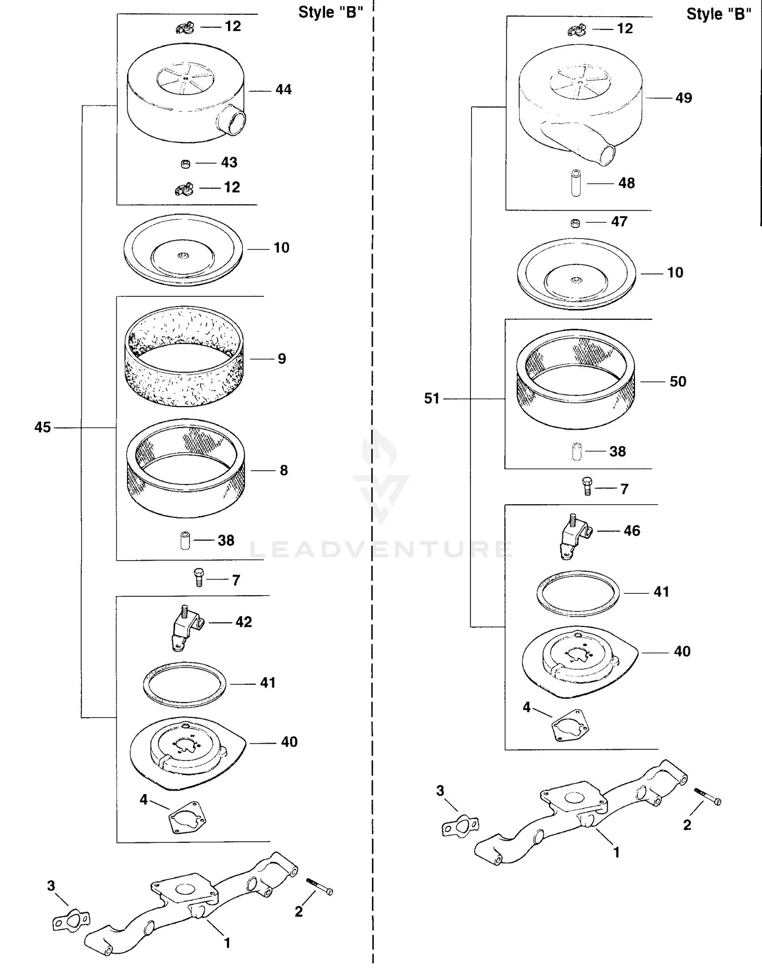 Kohler CH25-68528 GILLETTE MFG Parts Diagrams