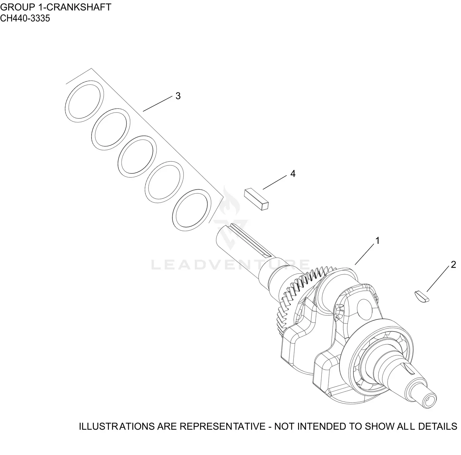 Kohler CH440-3335 Toro Parts Diagrams