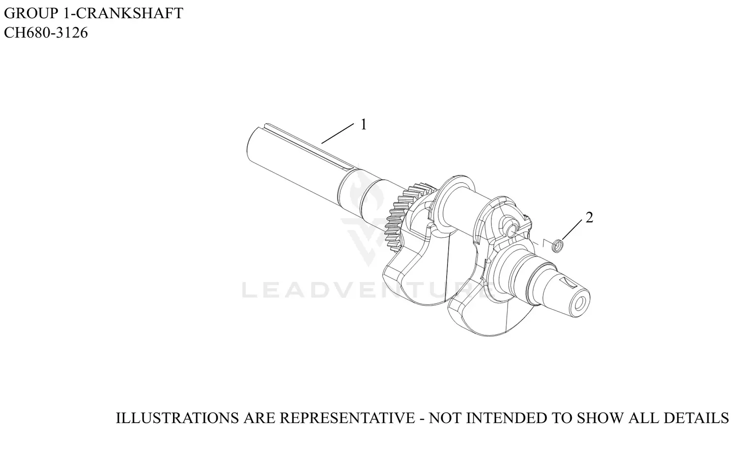 Kohler CH680-3126 SDMO Parts Diagrams