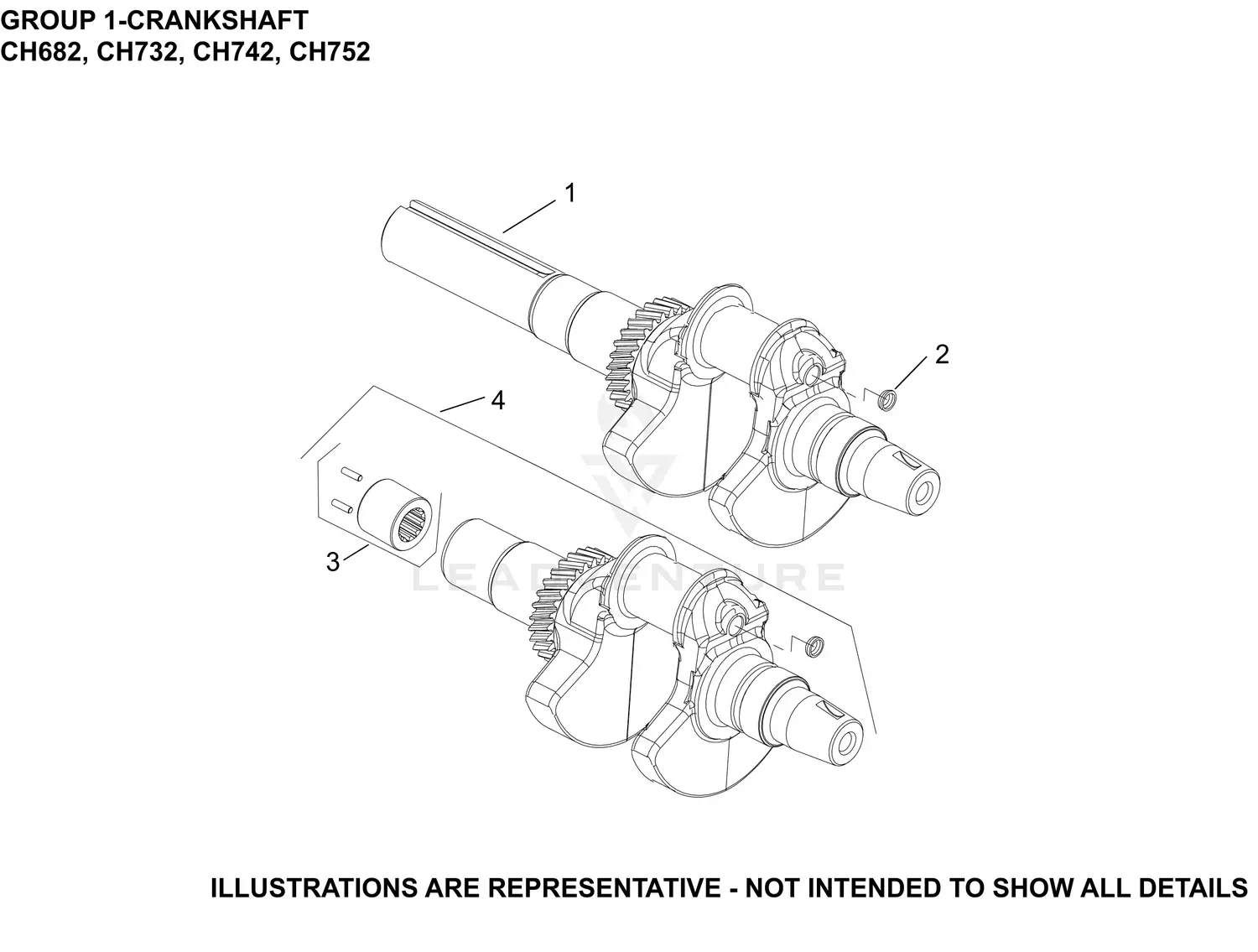 Kohler CH752-3102 Basic Parts Diagrams