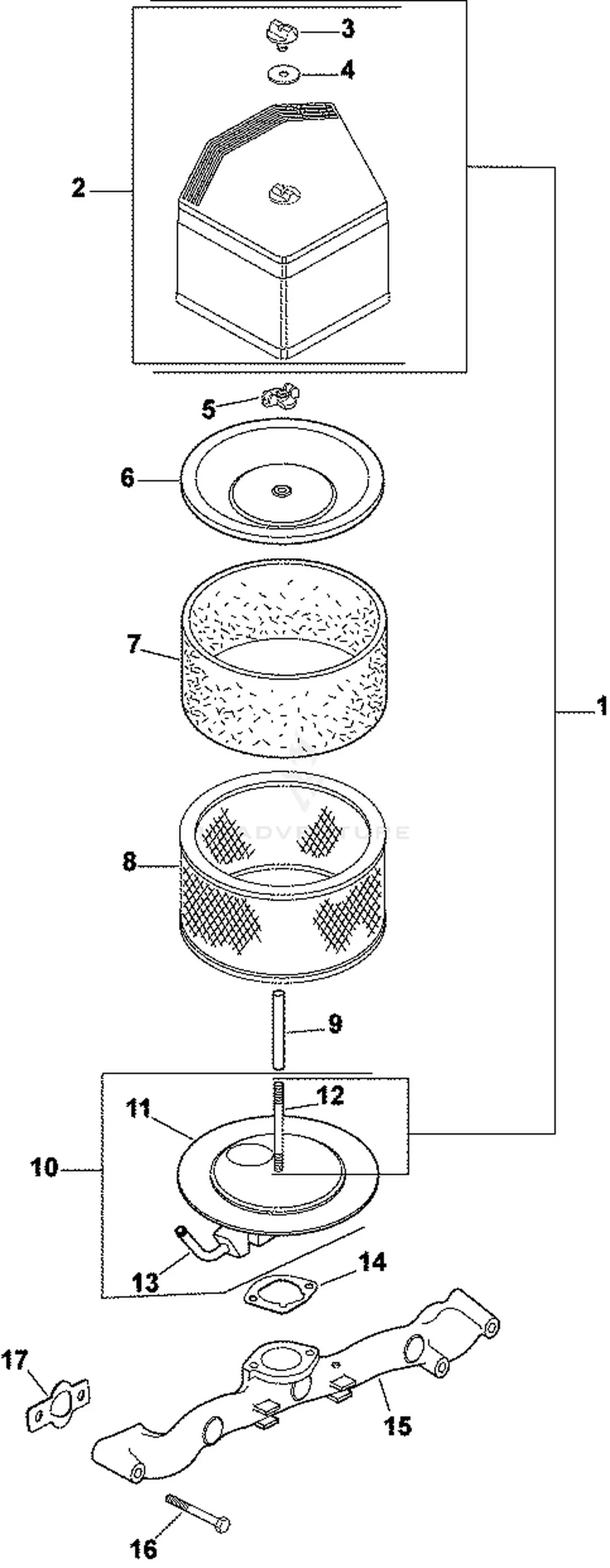 Kohler CV22-67509 METALCRAFT Parts Diagrams