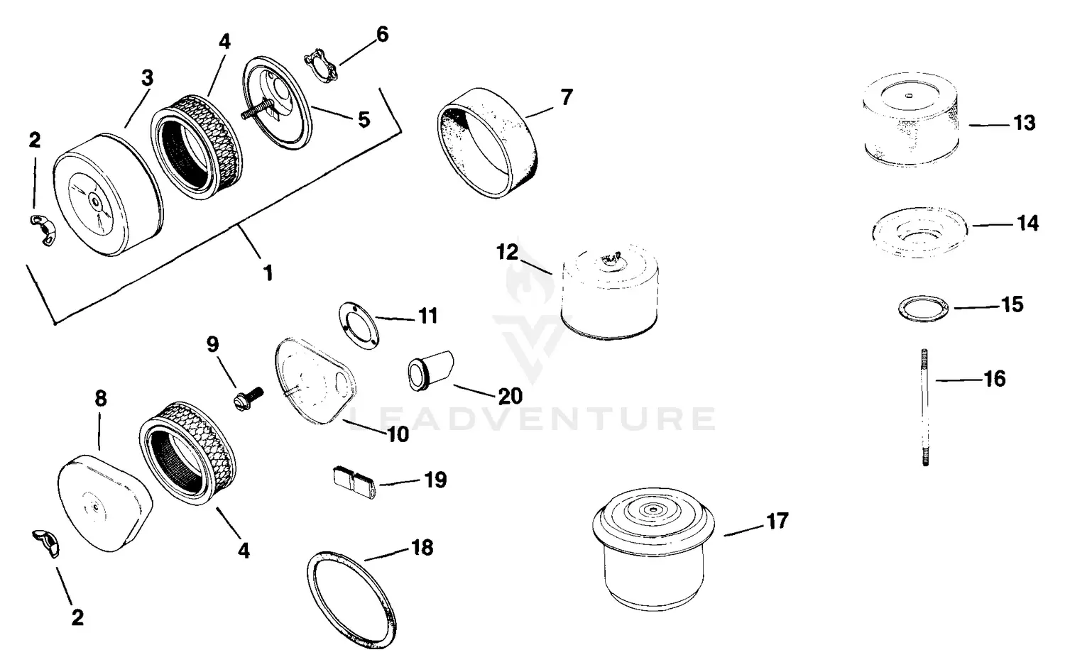 Kohler K321-60426 GRAINGER Parts Diagrams
