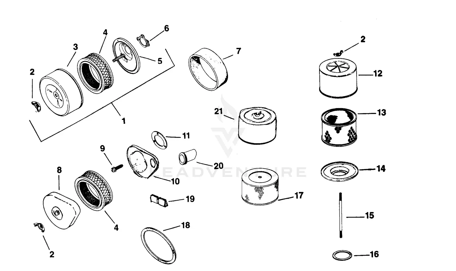 Kohler K341-71309 GRAINGER Parts Diagrams