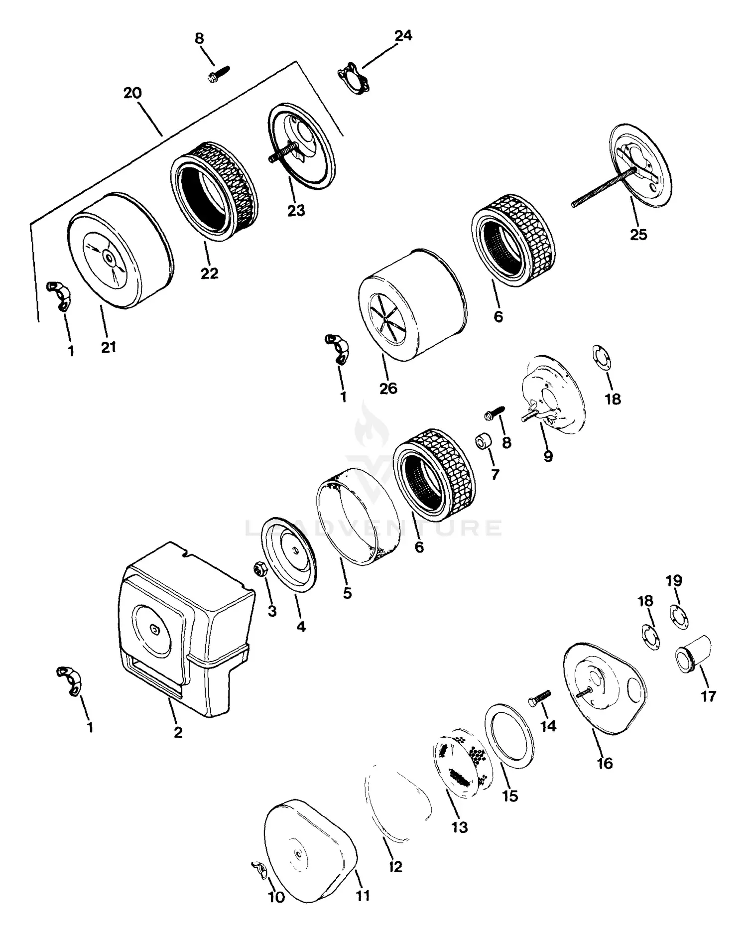 Kohler M12-471519 GOODALL MFG Parts Diagrams
