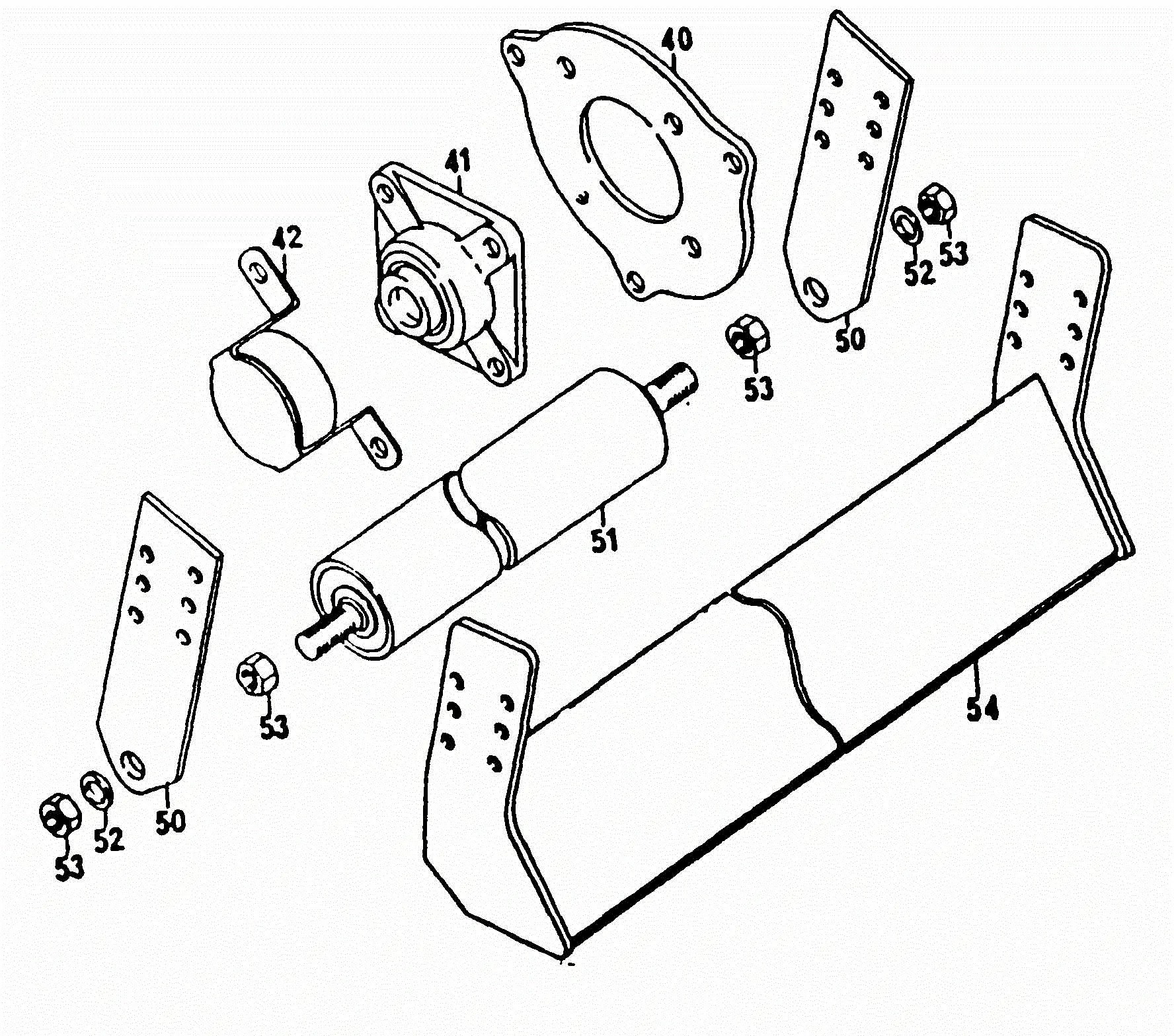 Alamo 1100 (01/93) Parts Diagrams