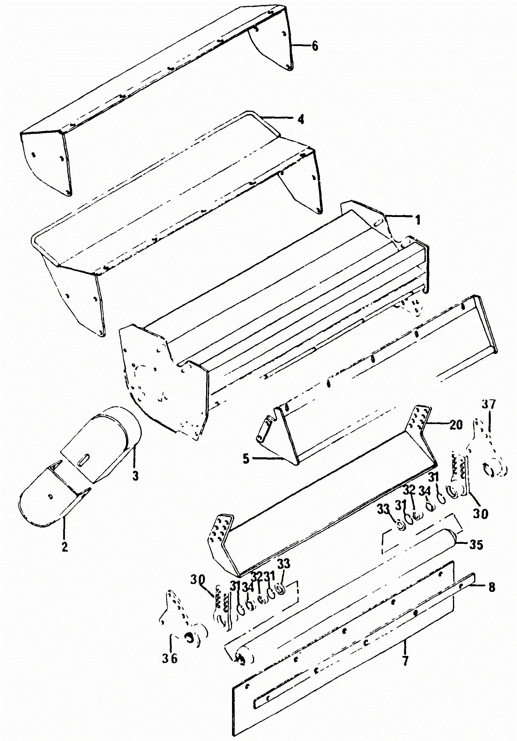 Alamo 1108 Parts Diagrams