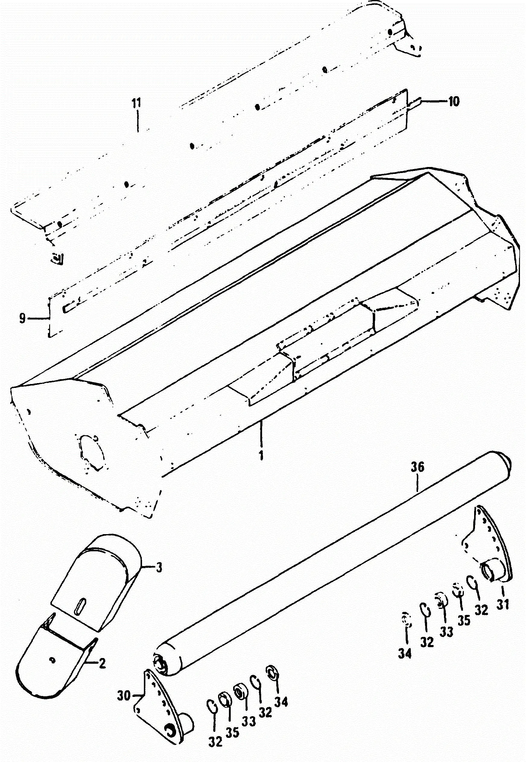 Alamo 1510 Parts Diagrams