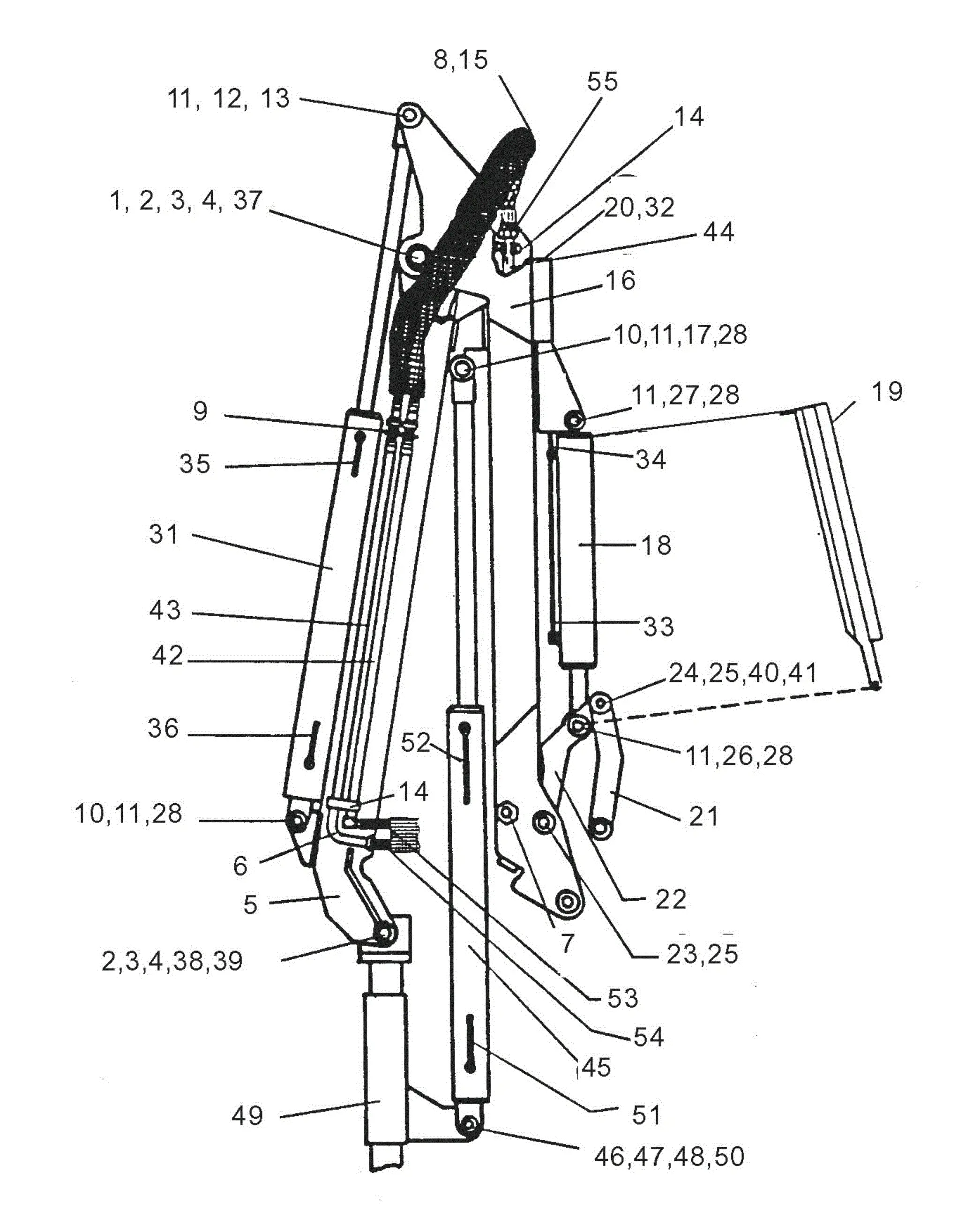 Alamo A-Boom (10-02) Parts Diagrams