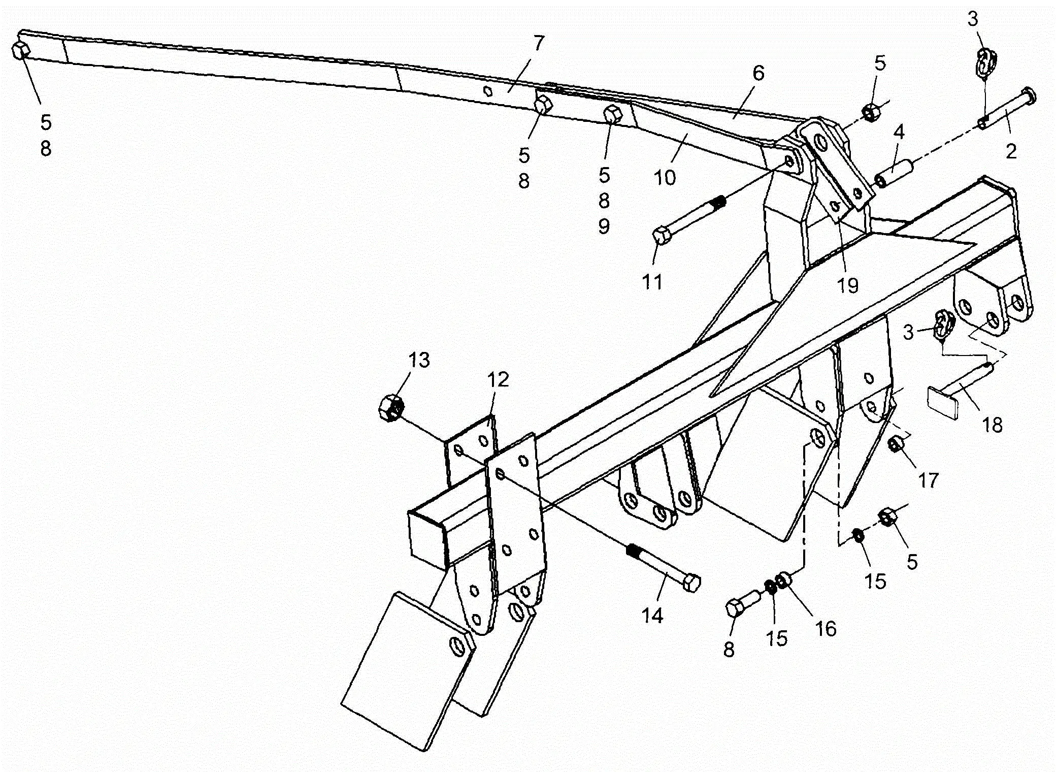 Alamo A84B (Aug-98) Parts Diagrams