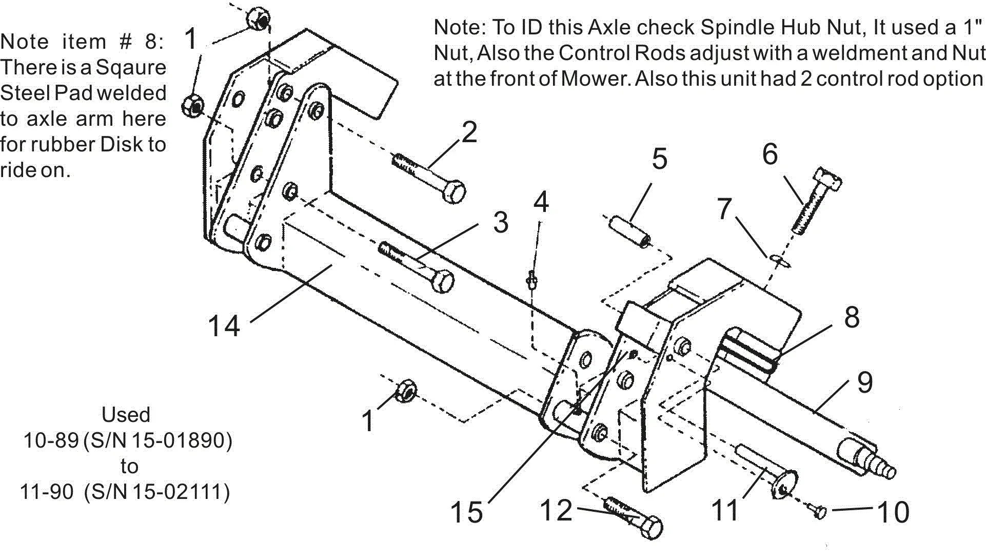 Alamo AG10IV & AG15IV Archive (Sept-08) Parts Diagrams