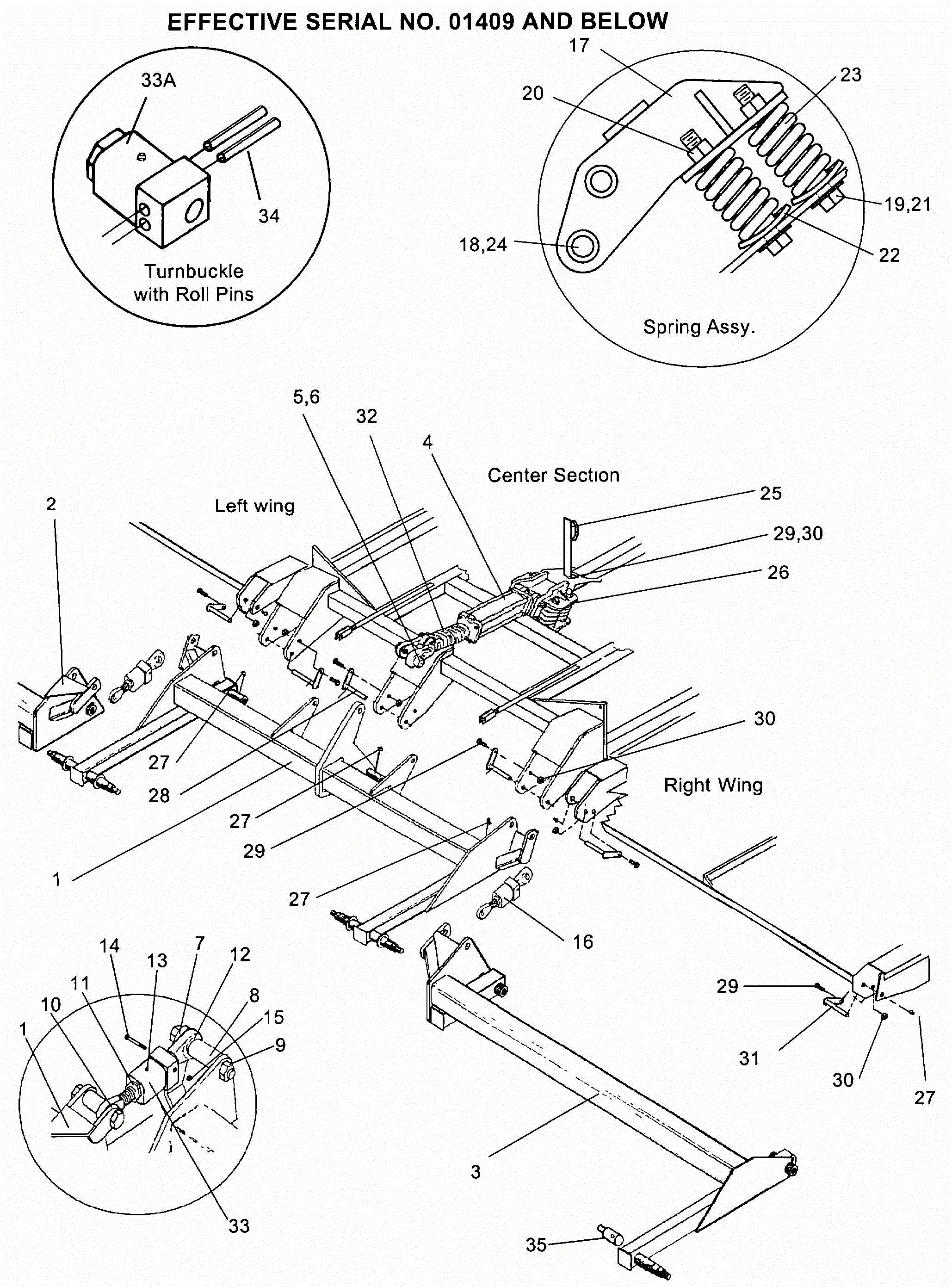 Alamo AG20-IV & AG14-IV (11-04) Parts Diagrams