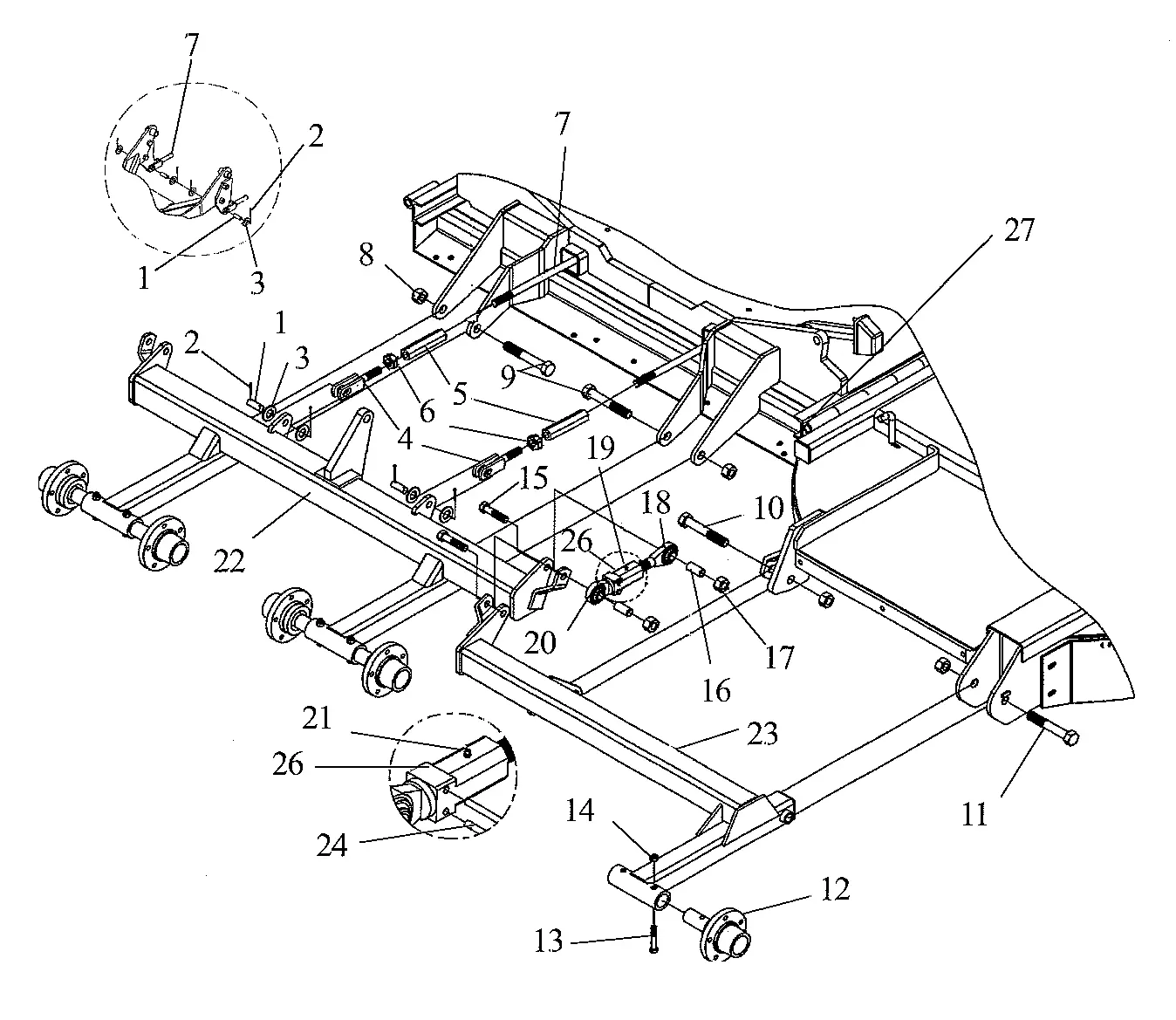 Alamo Eagle 10-15 SN 0179 - Down (EG, EGL) Parts Diagrams