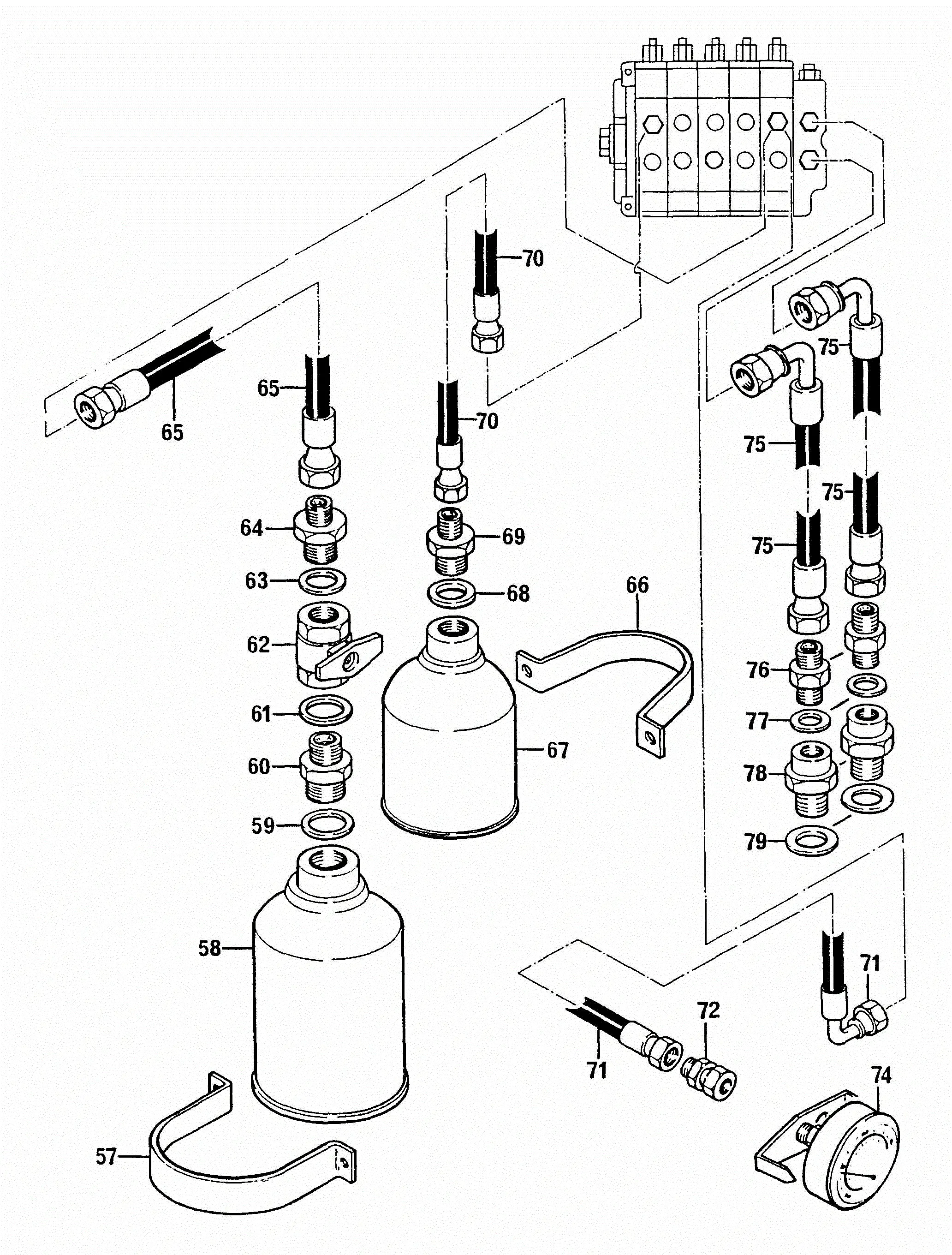 Alamo Hydramower 25SX Parts Diagrams