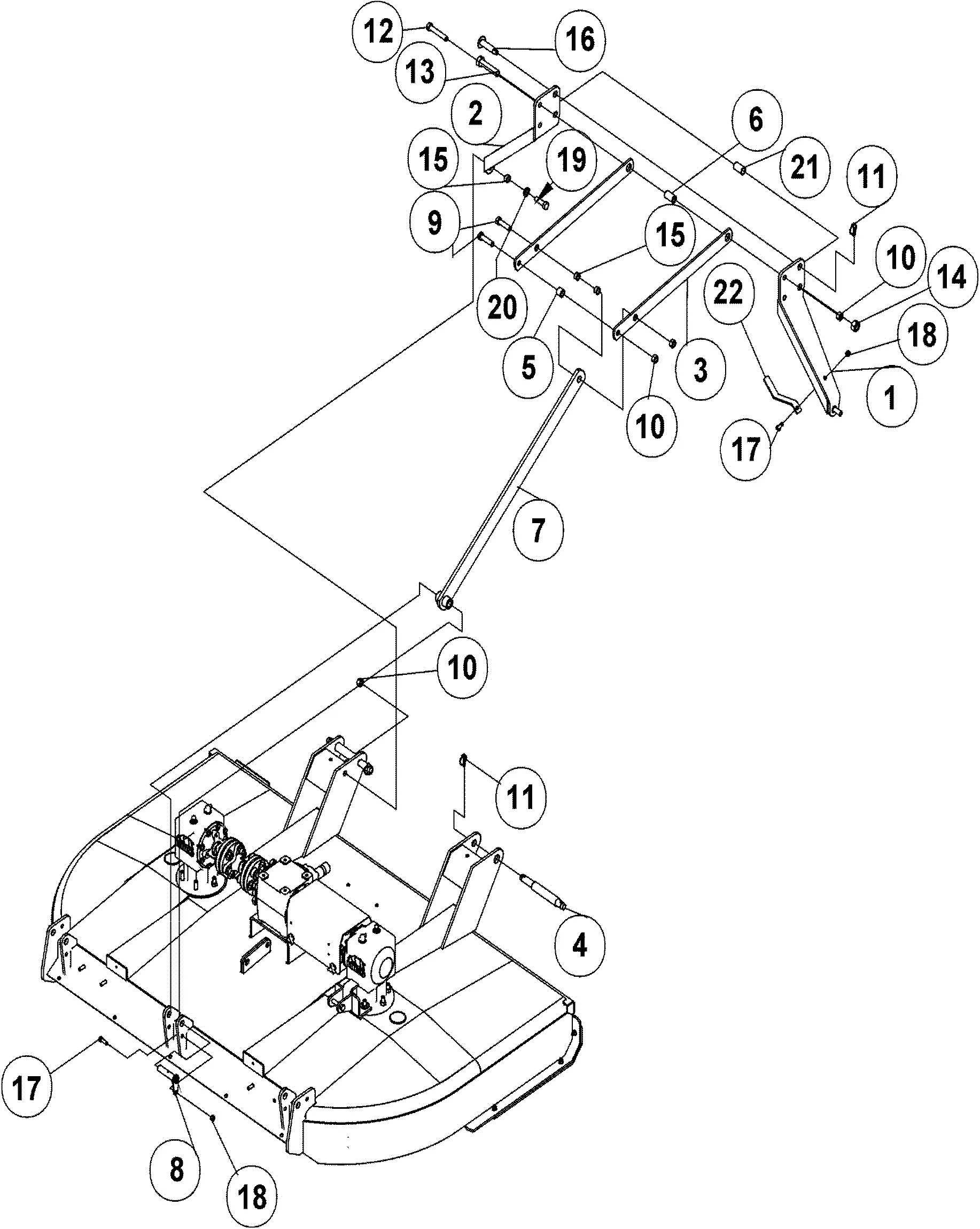 Alamo RX96 (RX) Parts Diagrams