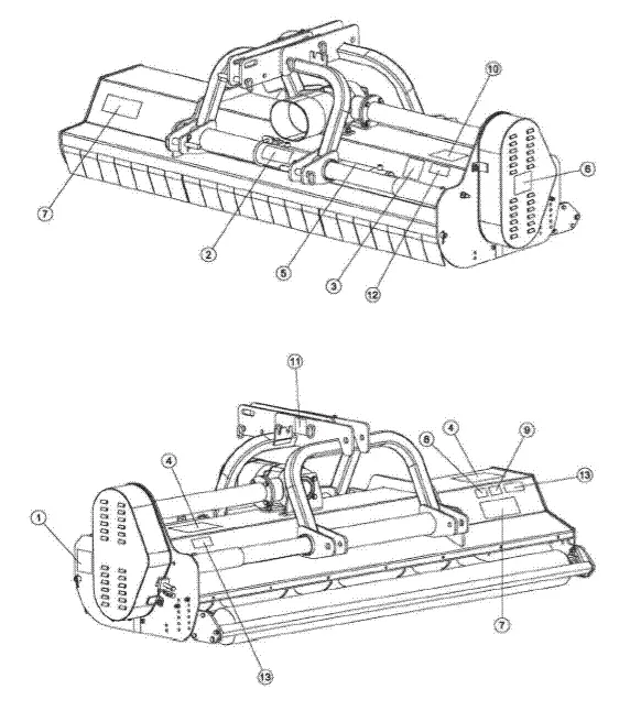 Befco Destroyer D90 Parts Diagrams